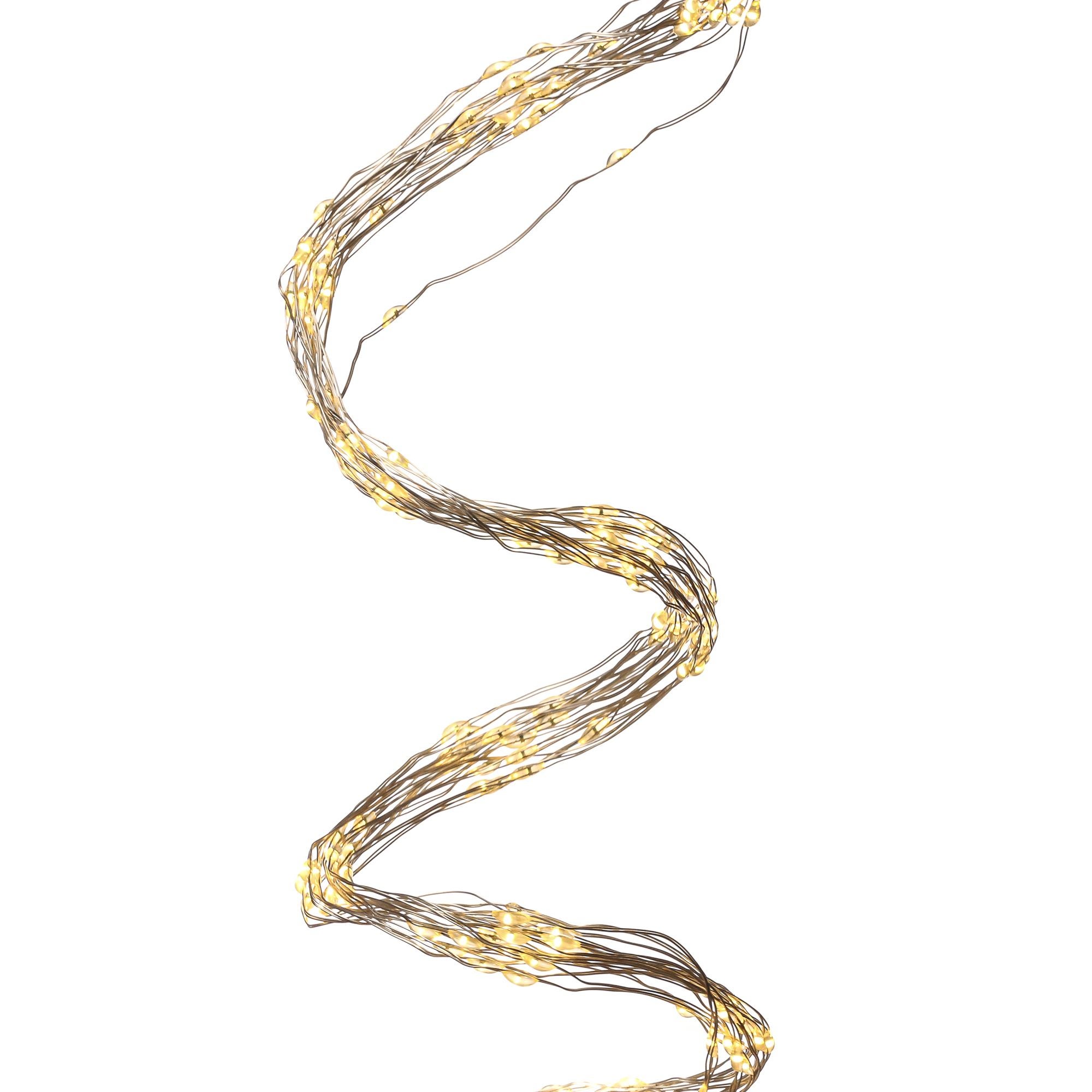 Instalatie de Craciun, Lumineo, tip cascada, 672 micro LED-uri, lungime ...