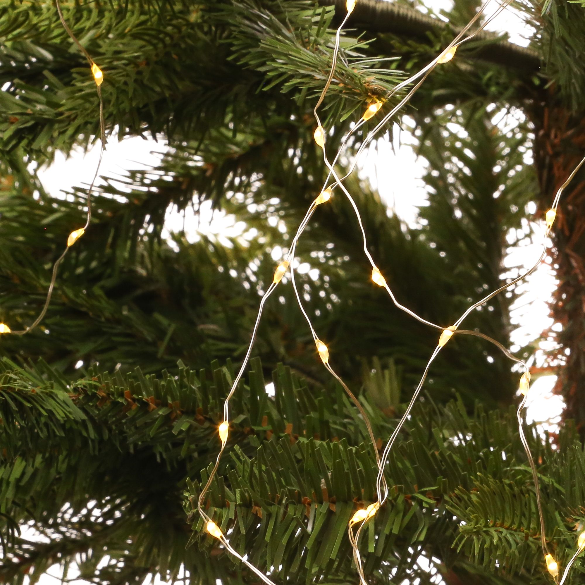 Instalatie de Craciun, Lumineo, tip cascada, 672 micro LED-uri, lungime ...