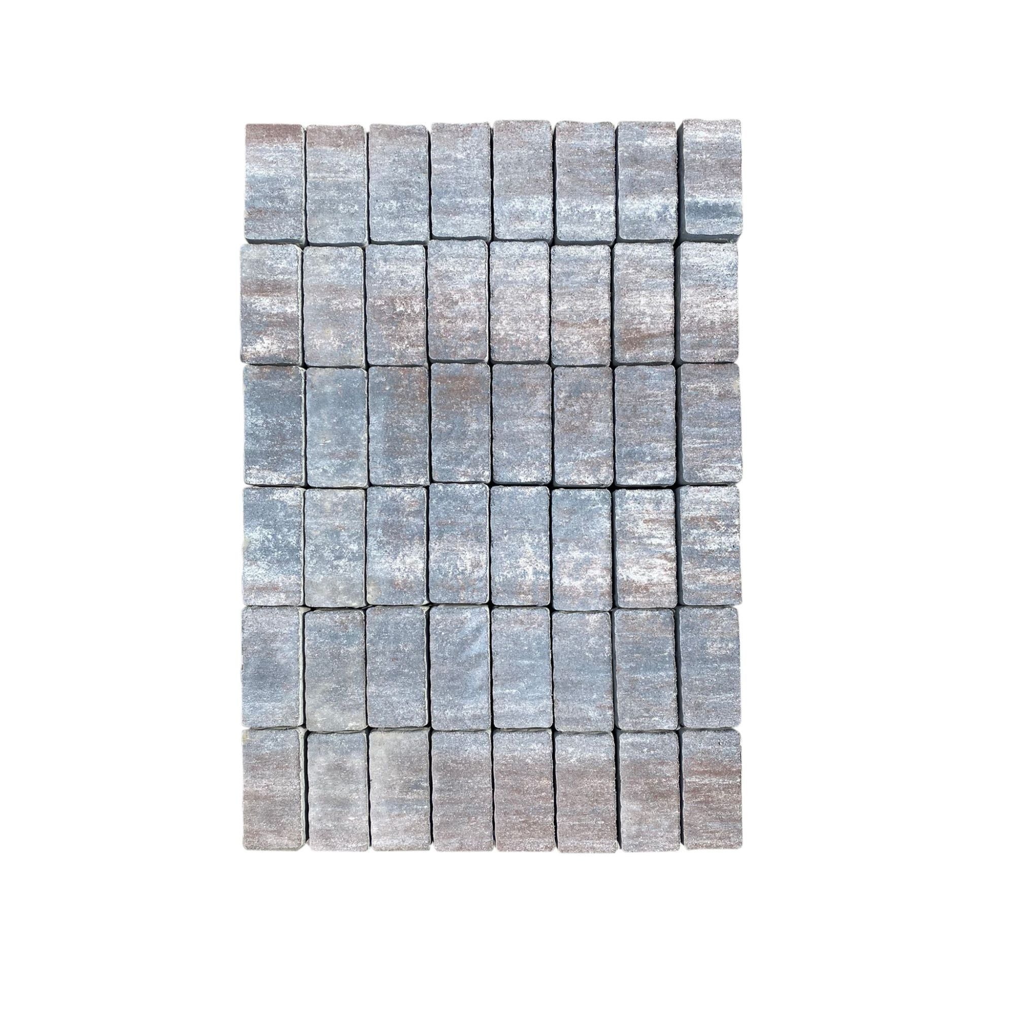 Pavaj beton Anima D2, 200 x 100 x 60 mm, albastru patinat