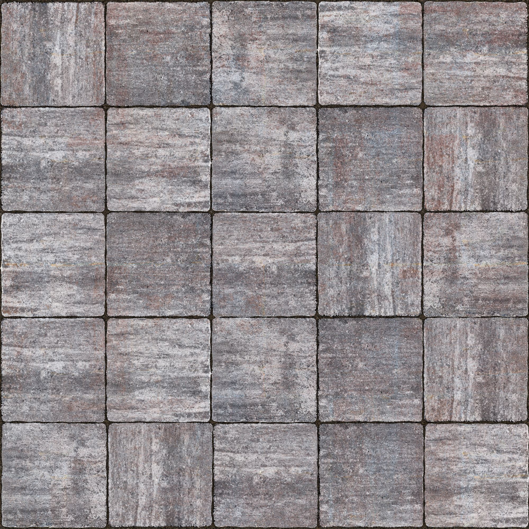 Pavaj beton Anima P3, 200 x 200 x 60 mm, albastru patinat