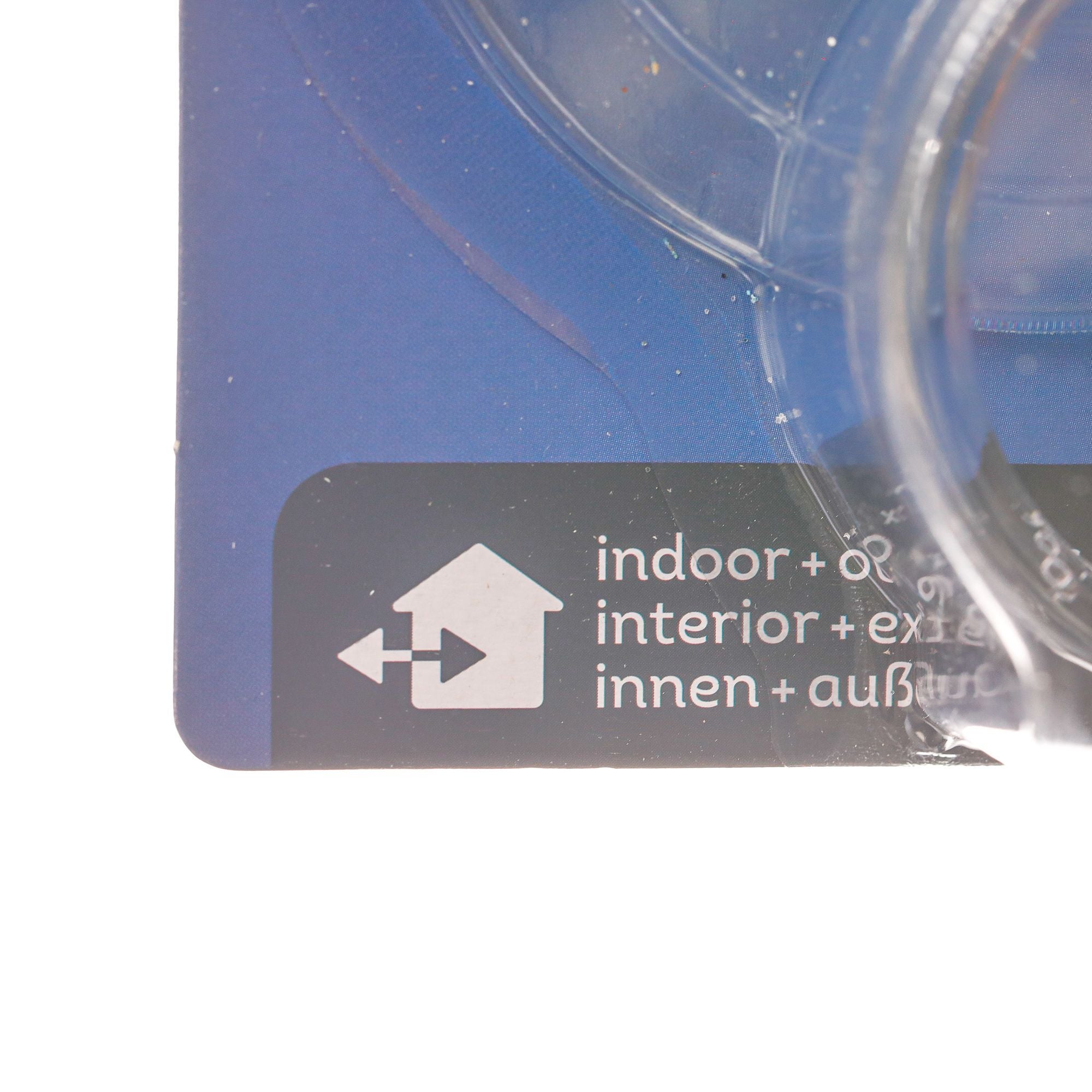 Ventuza pentru prindere decoratiuni, plastic, Ø 8.5 cm, transparent