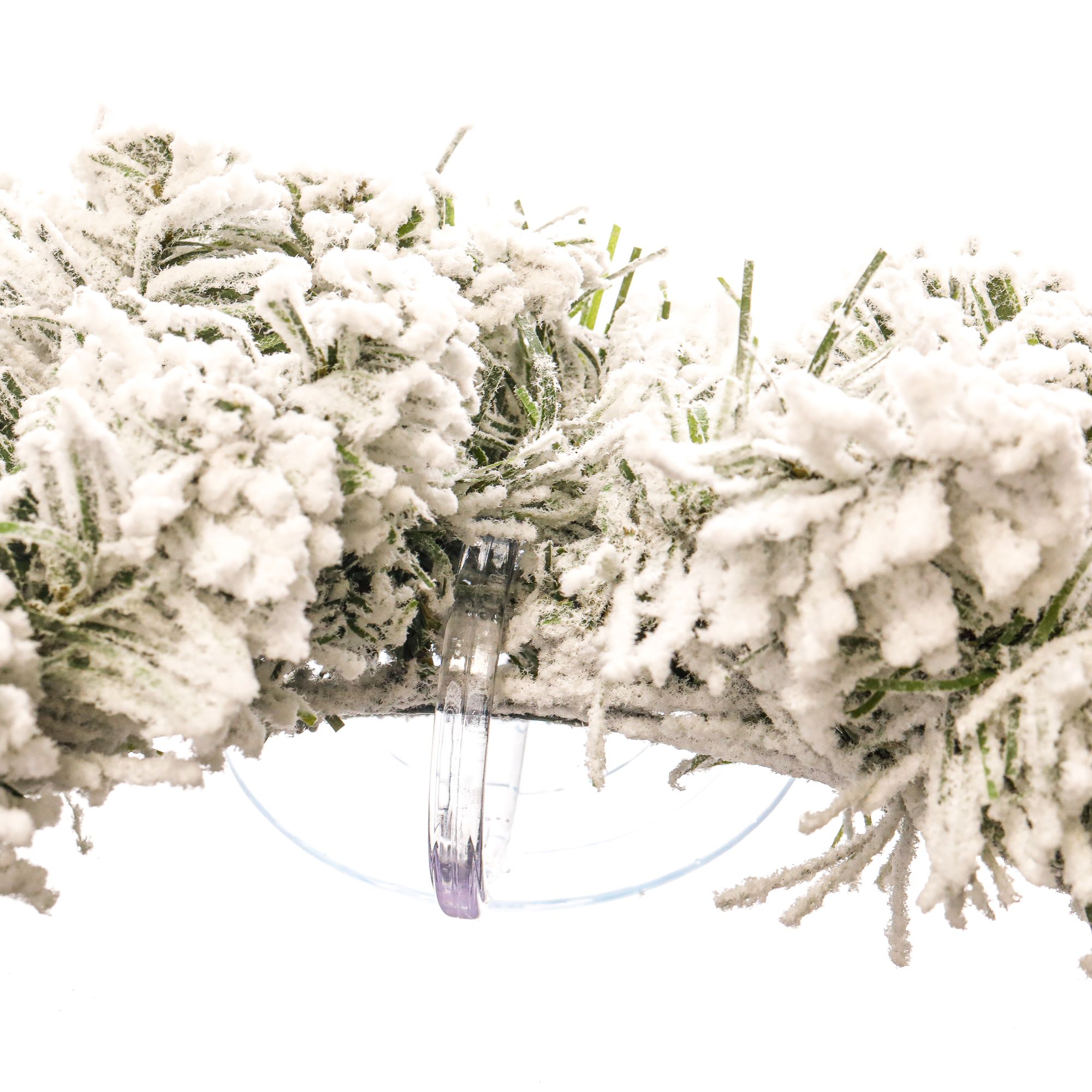 Ventuza pentru prindere decoratiuni, plastic, Ø 8.5 cm, transparent