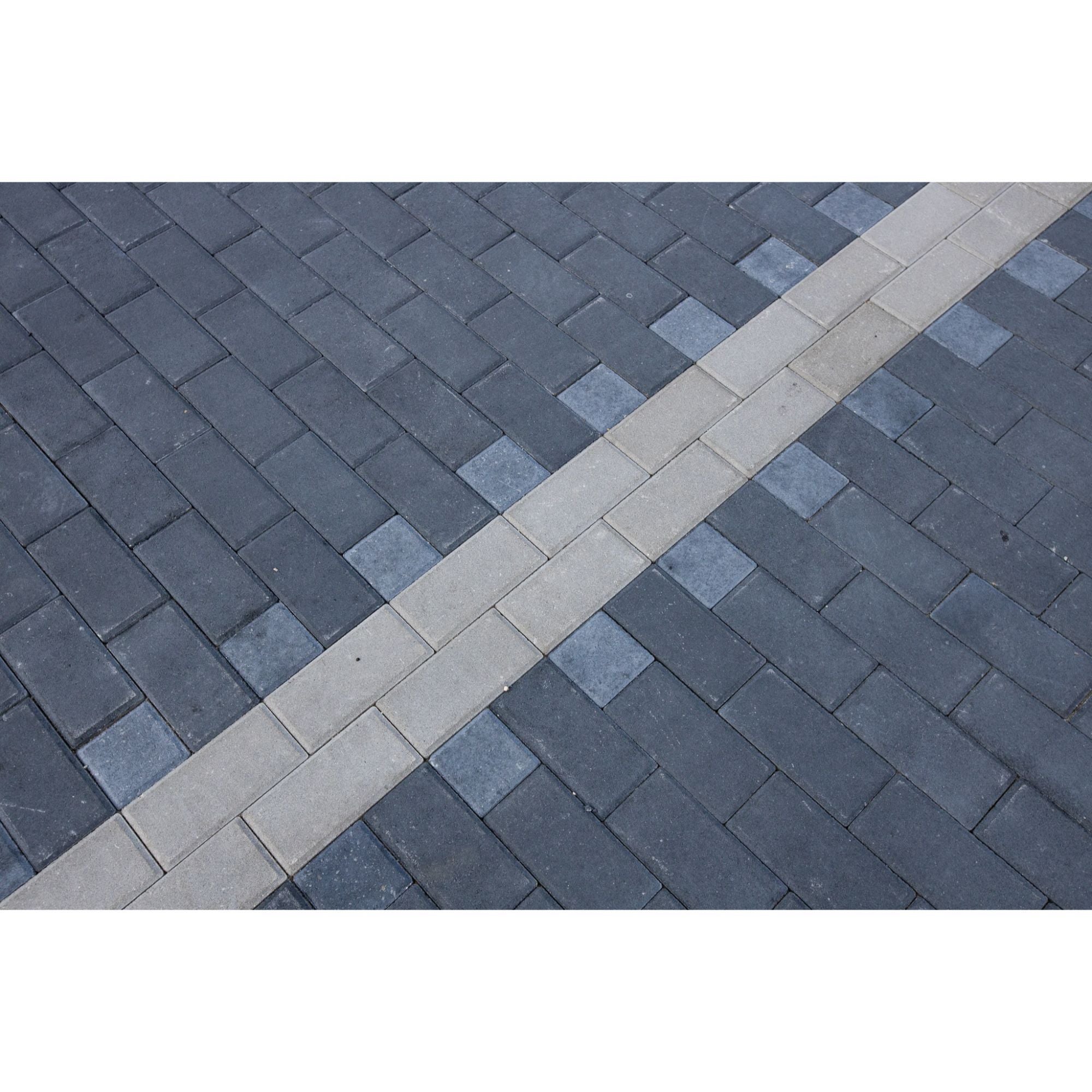 Pavaj beton D2, 200 x 100 x 40 mm, gri antracit