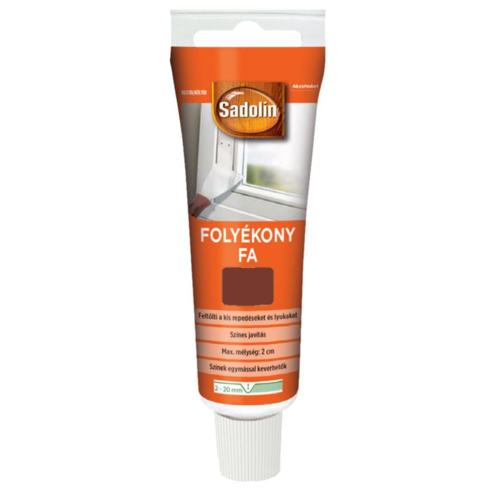 Chit de cutit Sadolin, pentru lemn, mahon, 75 g