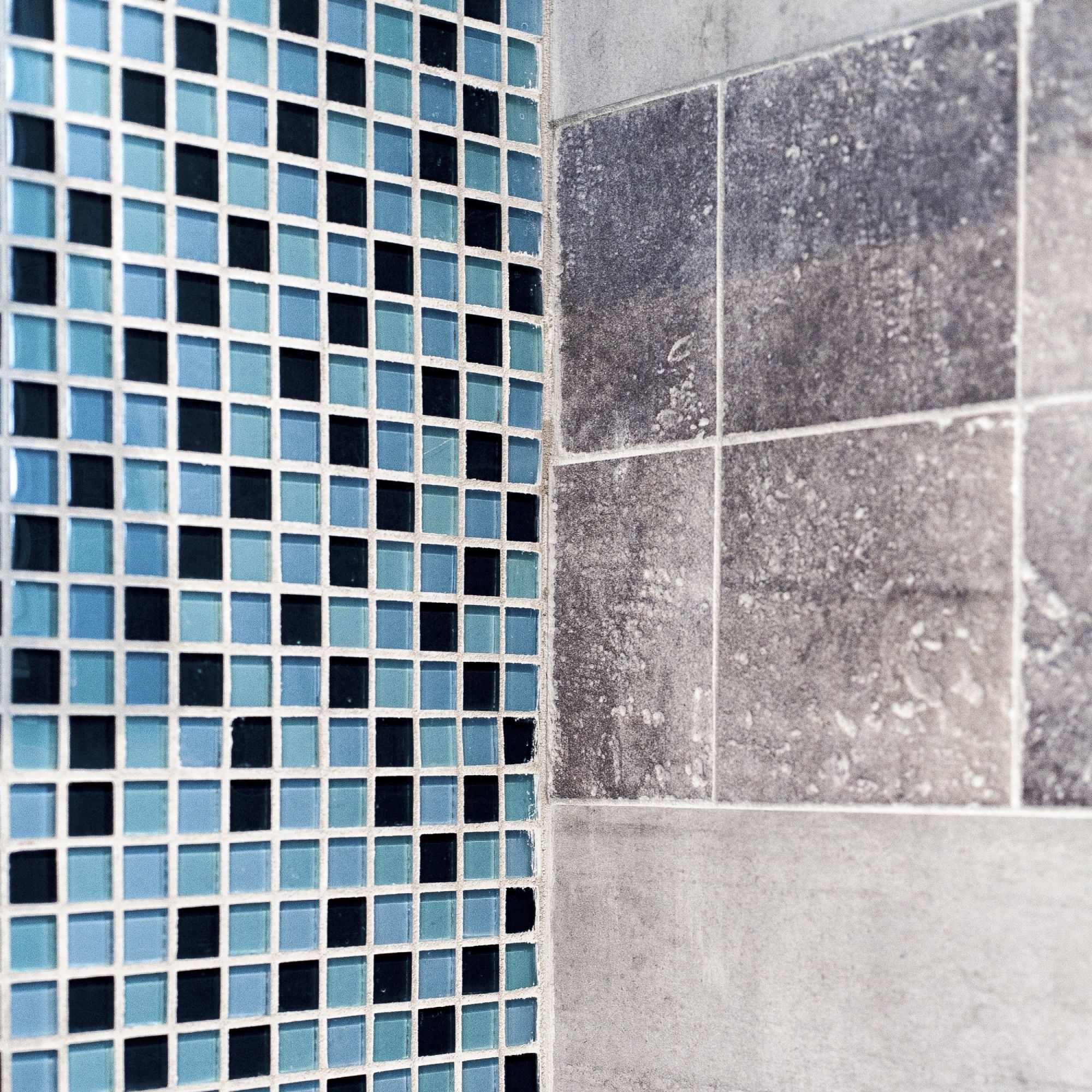 Mozaic sticla 30 x 30 cm, Artens, albastru deschis