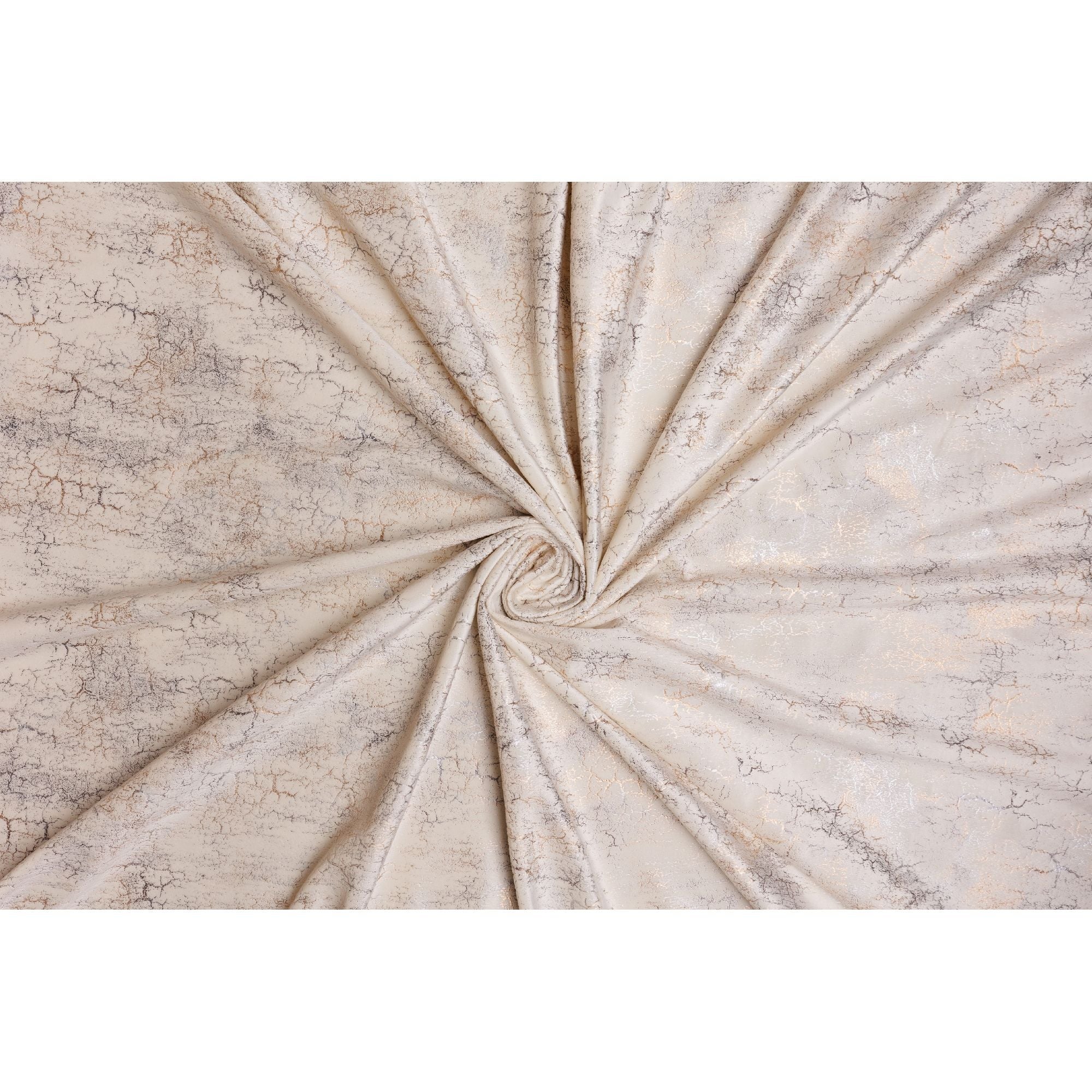 Draperie 140 x 260 cm Lhasa, cu inele, bej