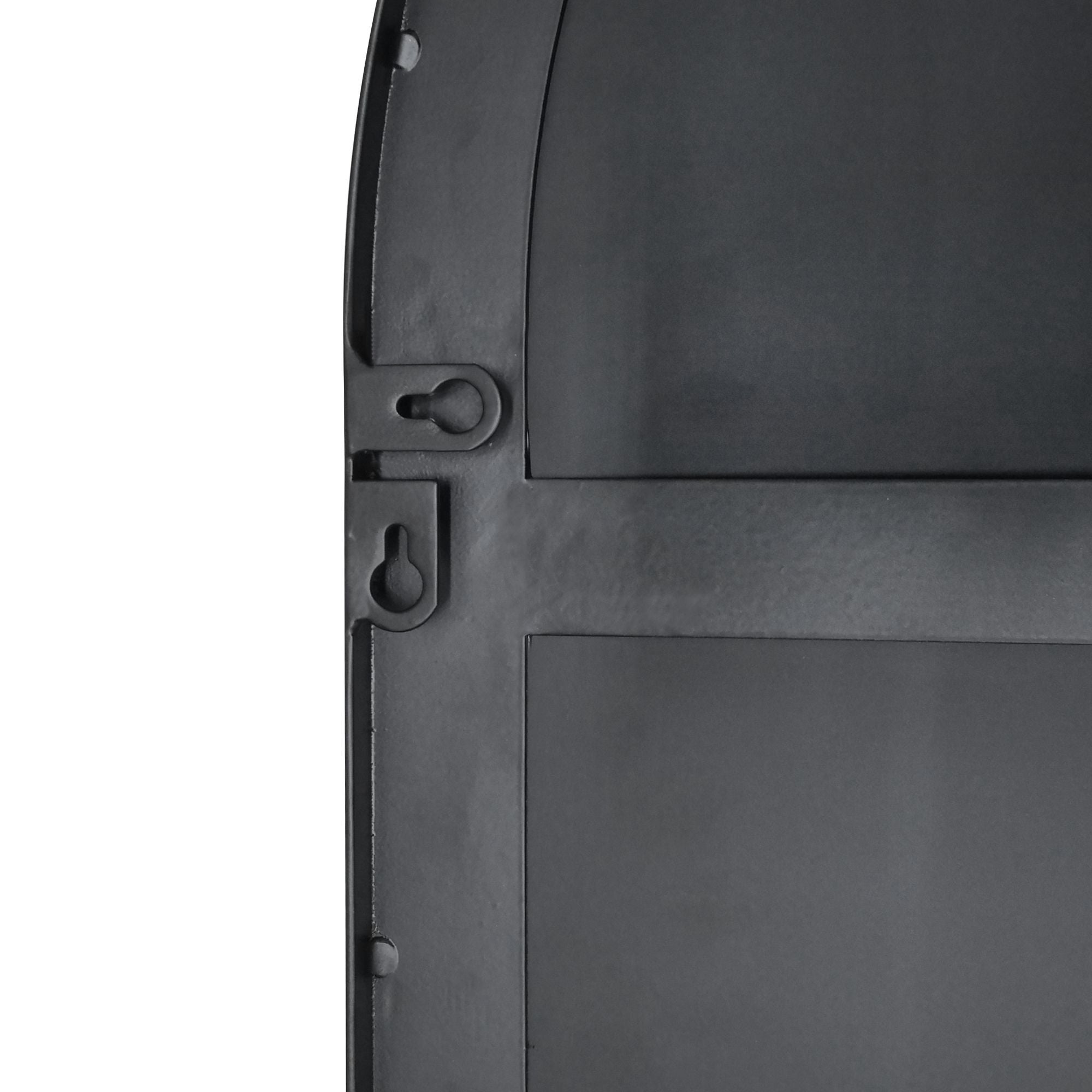 Oglinda decorativa Inspire Oblong, 60 x 120 cm, rama metal, negru