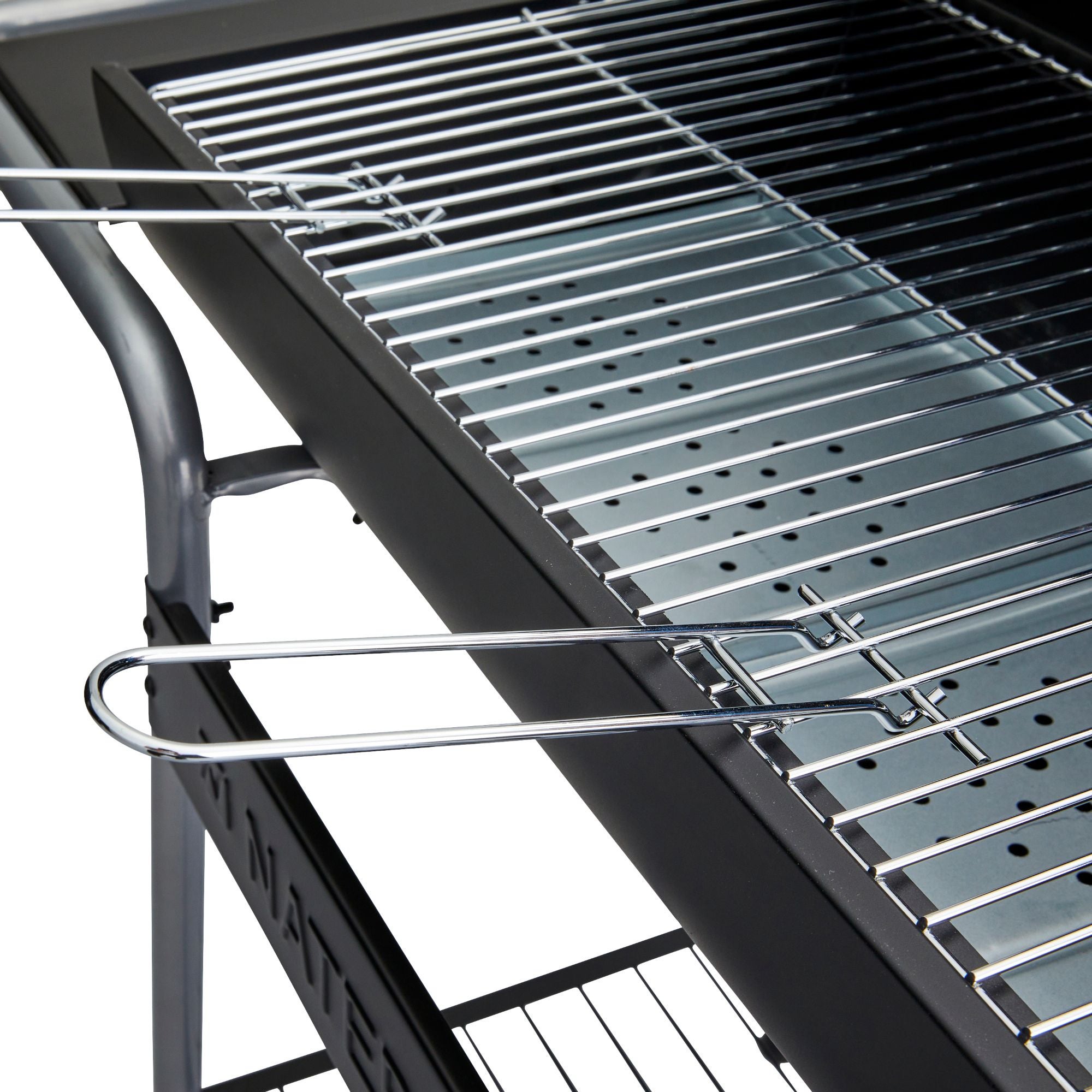 Gratar carbune Naterial Talos, otel, suprafata de gatit 66 x 40 cm