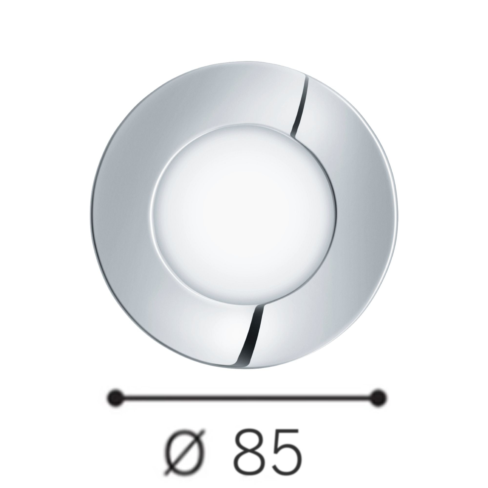 Set 3 spoturi LED incastrate Fueva, 3 x 2.8 W, 3000K, IP44