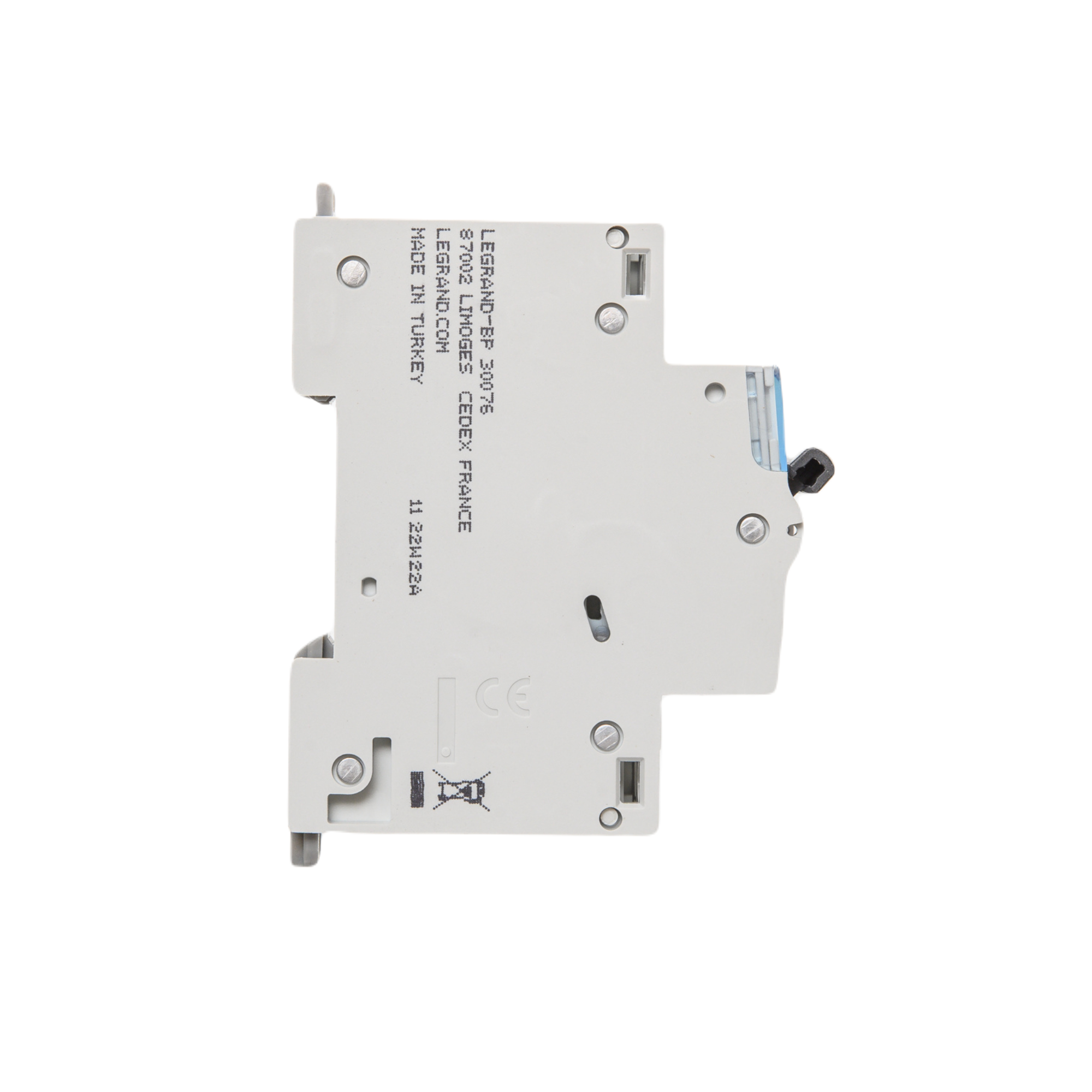 Disjunctor Legrand DX3, 1P+NR, 10 A, curba C, 4.5 KA