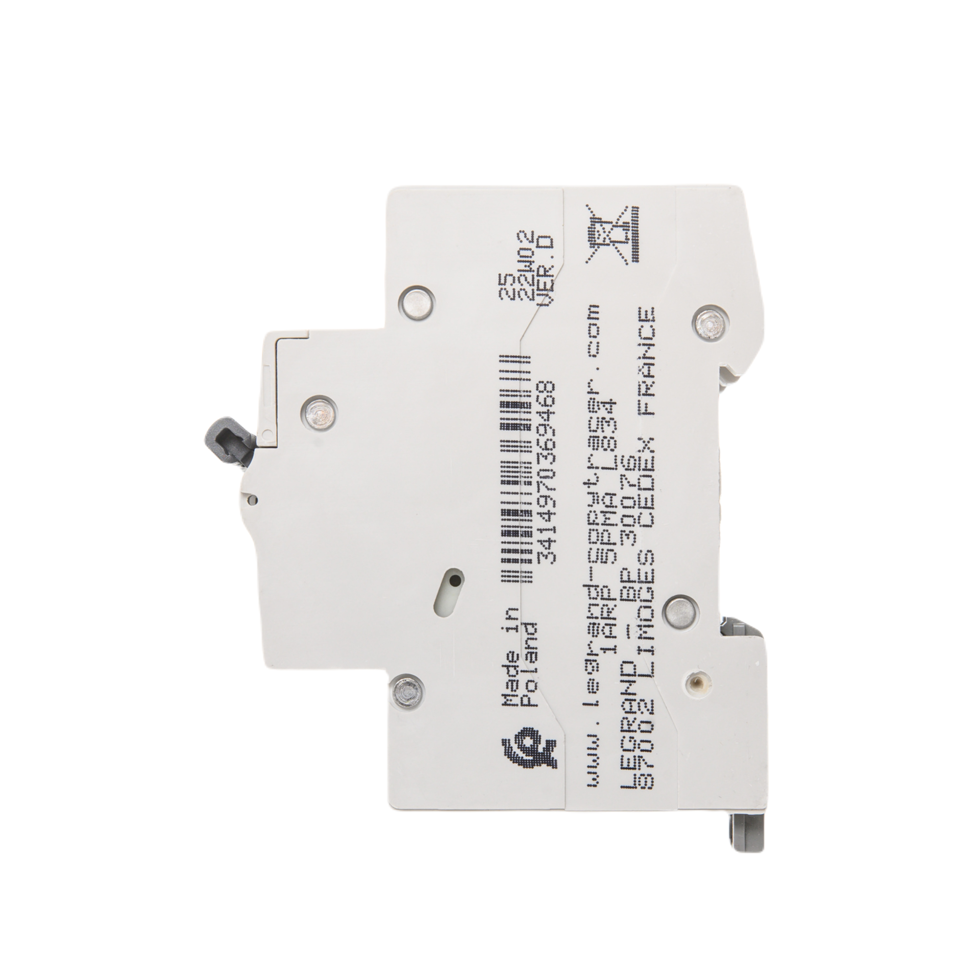 Disjunctor Legrand RX3, tetrapolar, 63 A, curba C, 4.5 KA