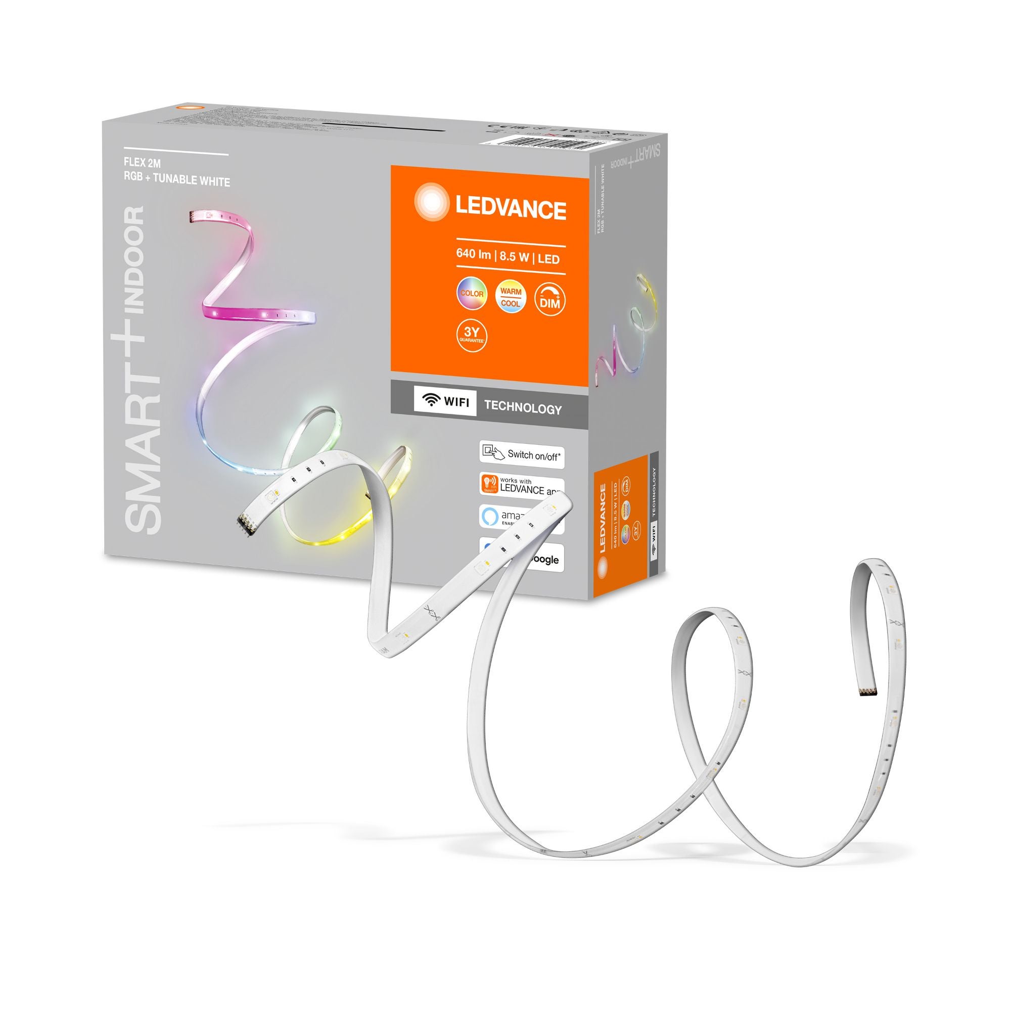 Kit banda LED Ledvance, L 2 m, 720 lumeni, RGBTW, Wi-Fi