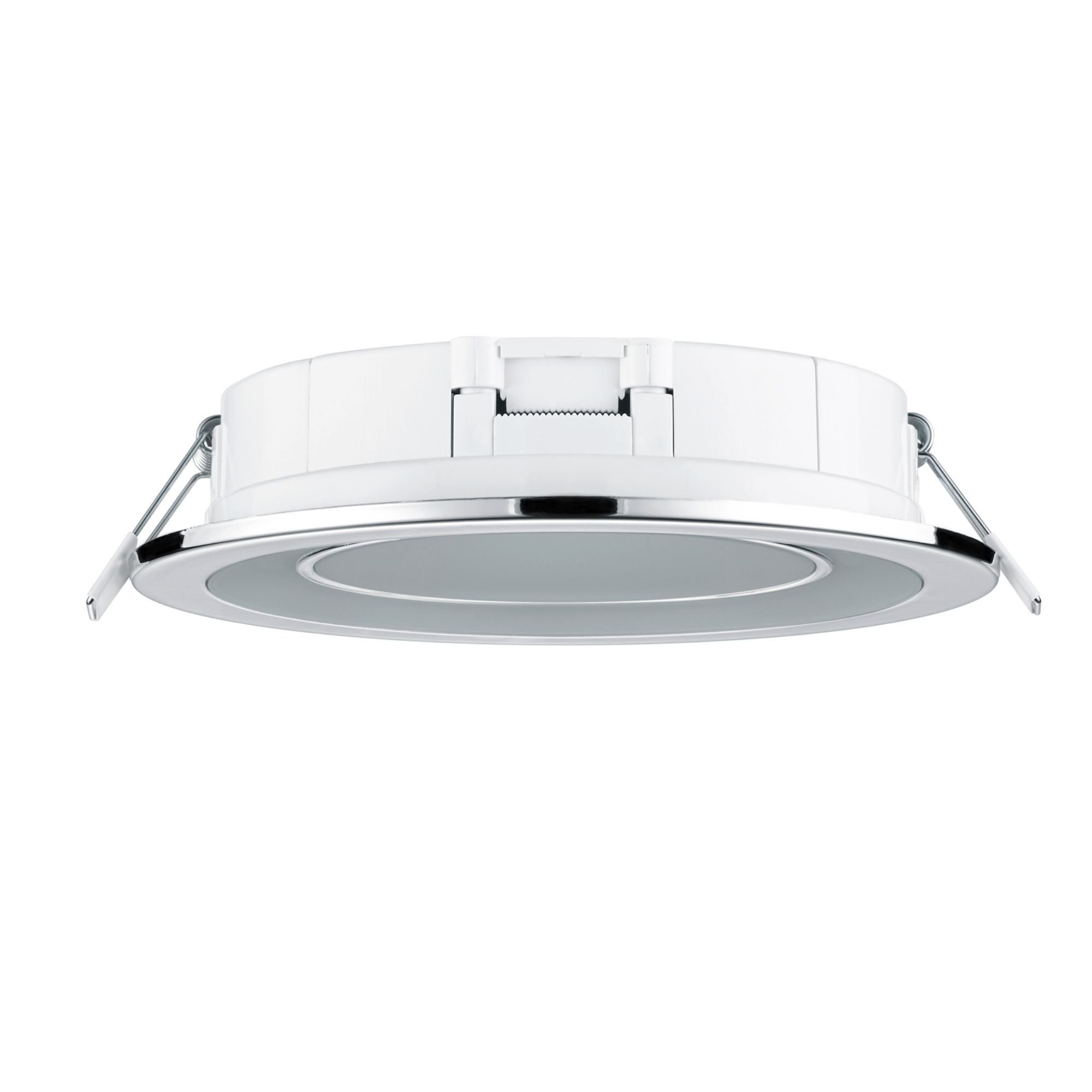 Spot LED incastrat Core, 10 W, 1040 lumeni, lumina calda, crom