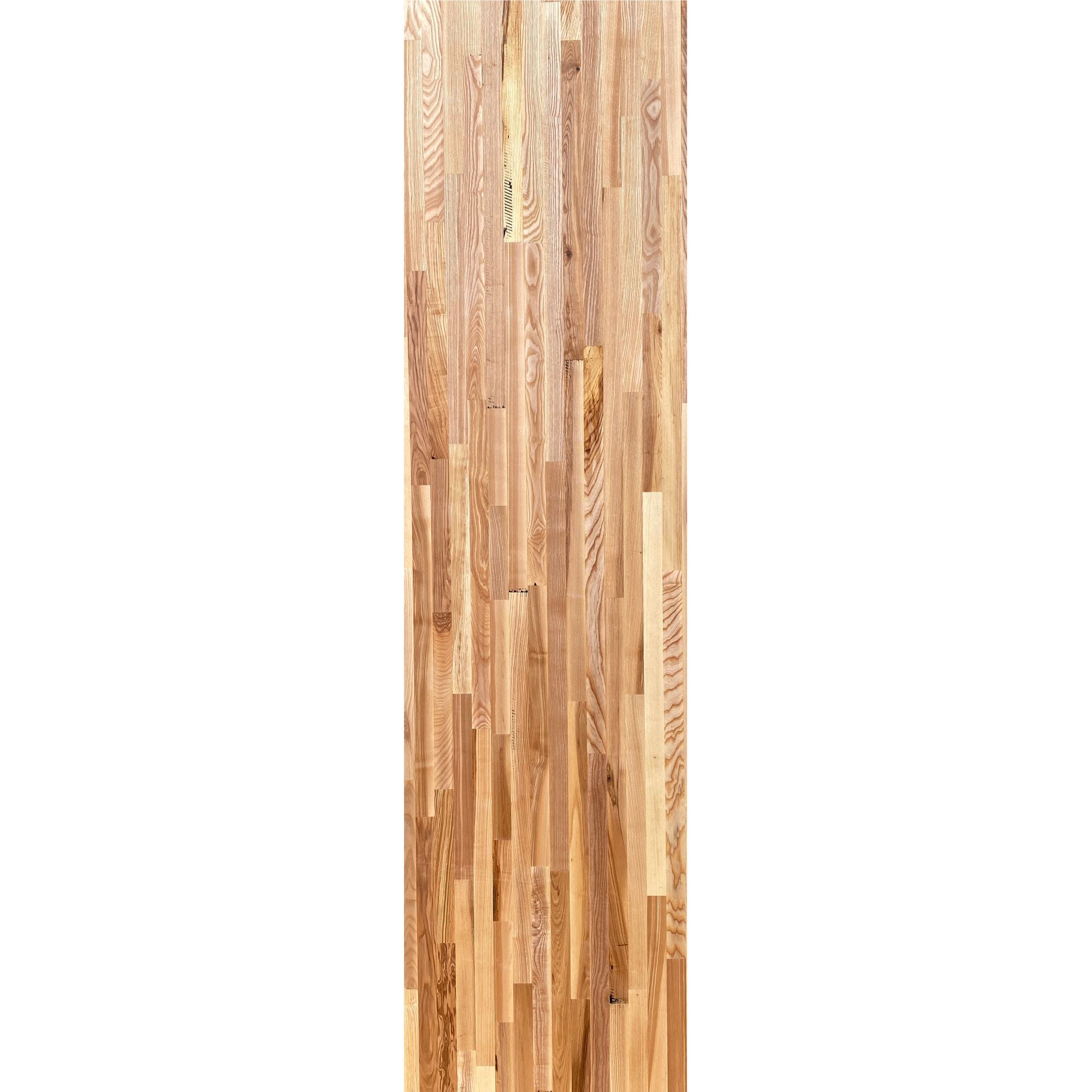 Blat bucatarie, lemn masiv, 300 x 62 x 2.8 cm, Frasin Vintage