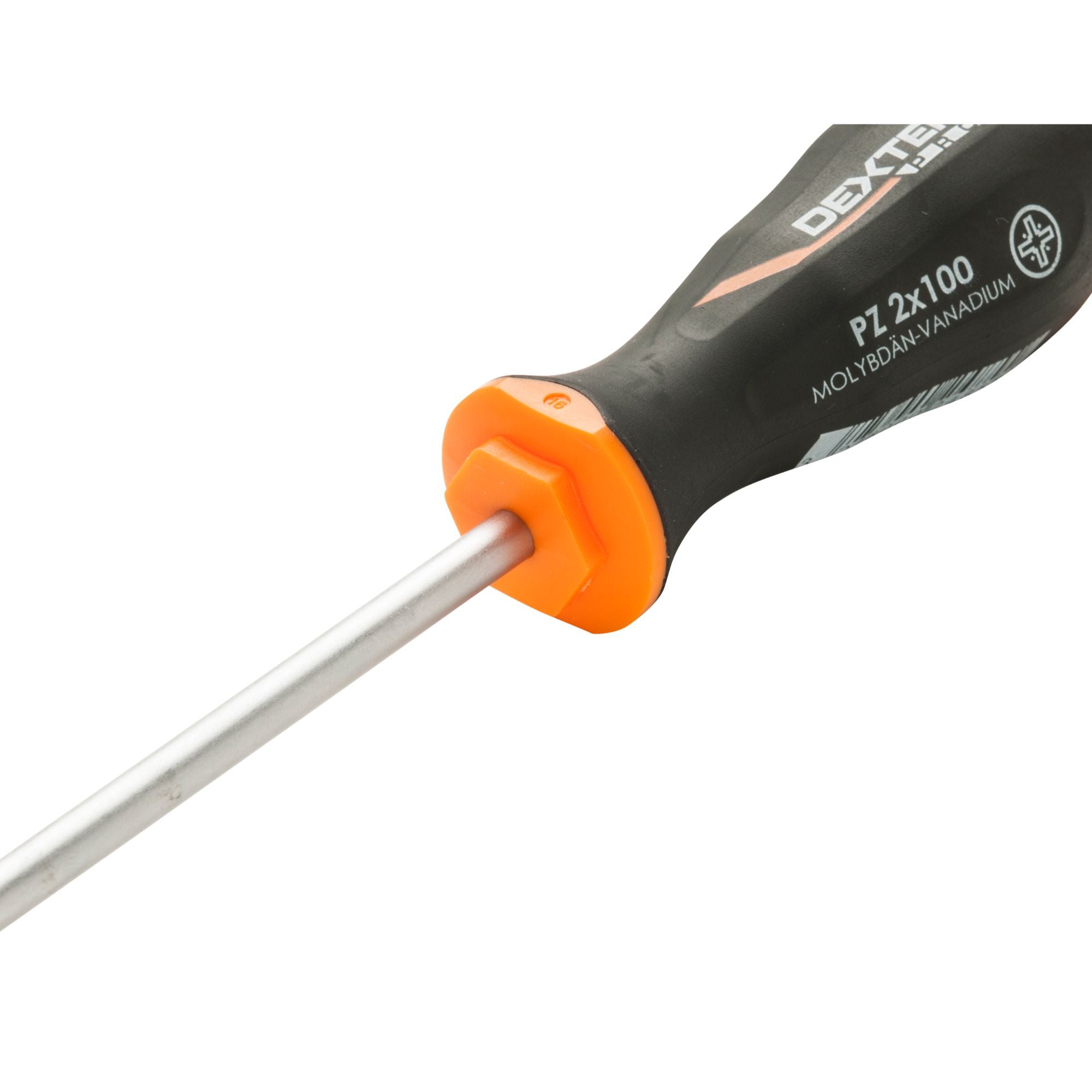 Surubelnita electrician Pozidrive PZ2 Dexter Pro, 100 mm, crom-vanadiu