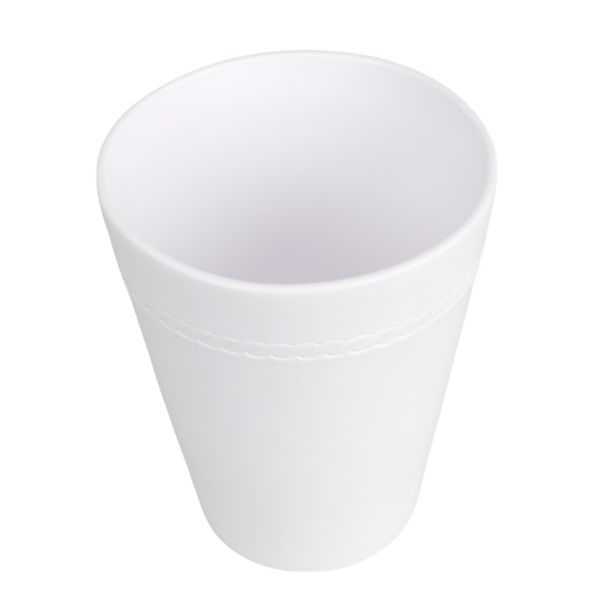 Ghiveci orhidee Nikene, ceramica, Ø 13 cm, alb