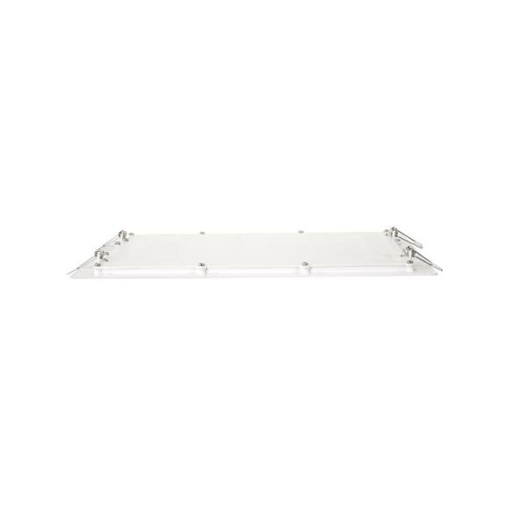 Spot LED incastrat, fix, 2000 lm, lumina rece, patrat, alb