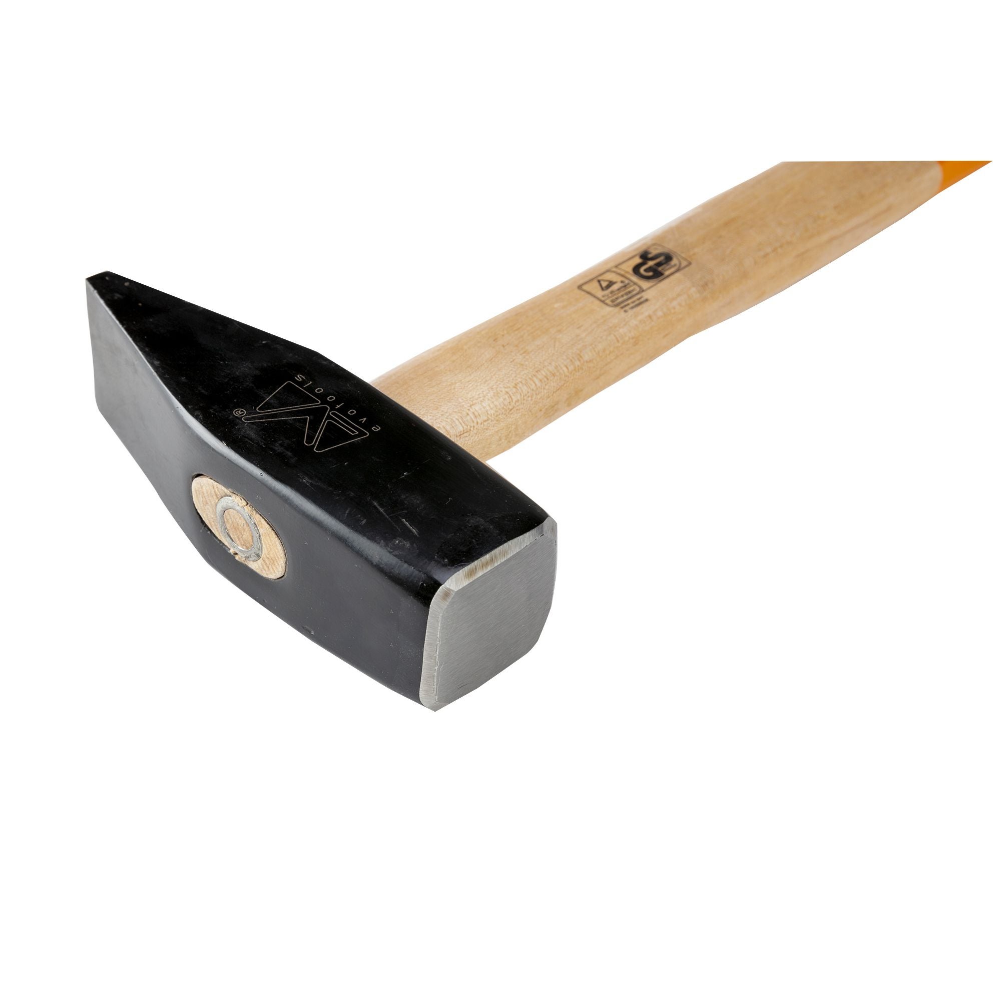 Baros, otel forjat, 5 kg, maner lemn