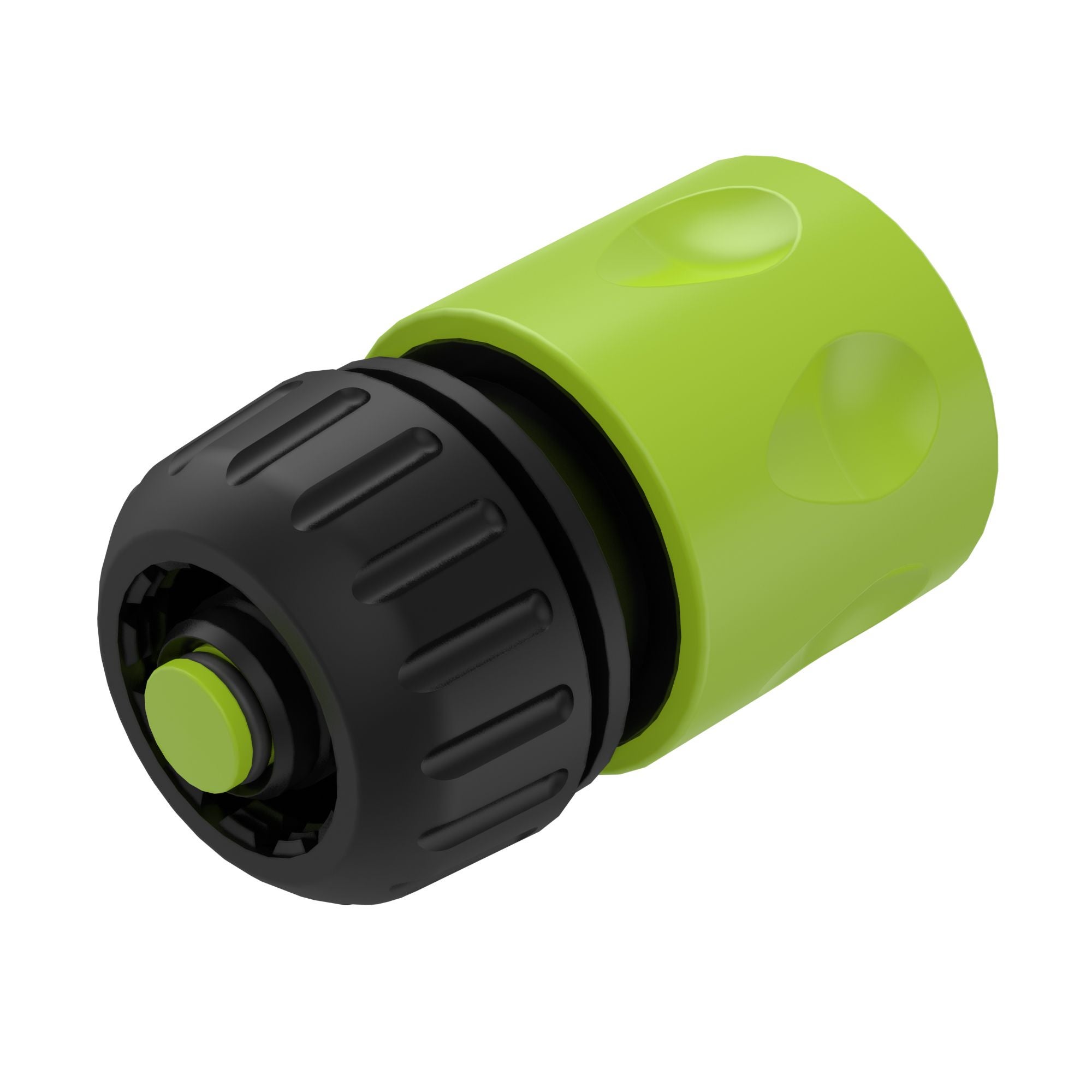 Conector furtun, rapid, cu stop, polipropilena, 1/2 - 5/8``