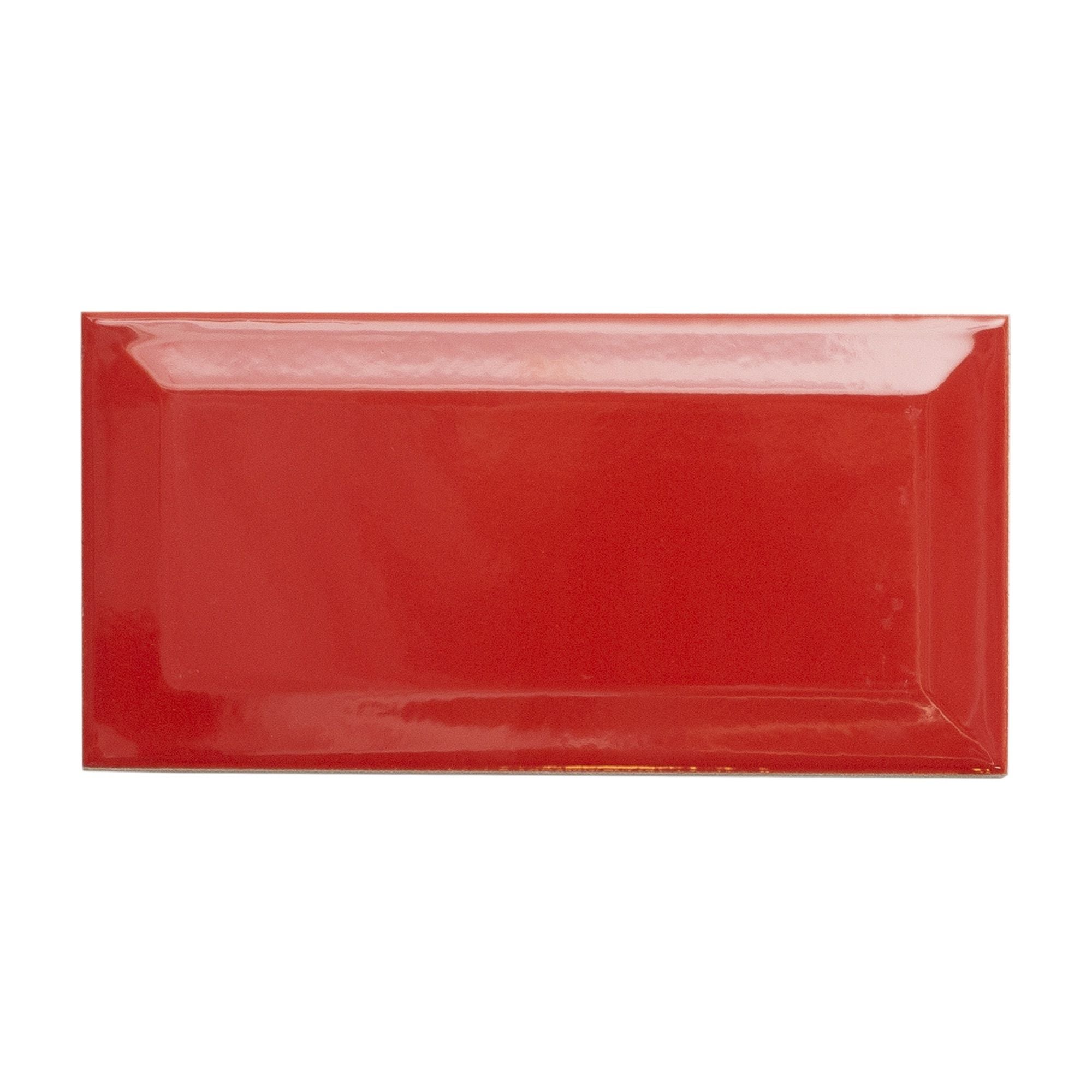 Faianta 10 x 20 cm Metro rosu