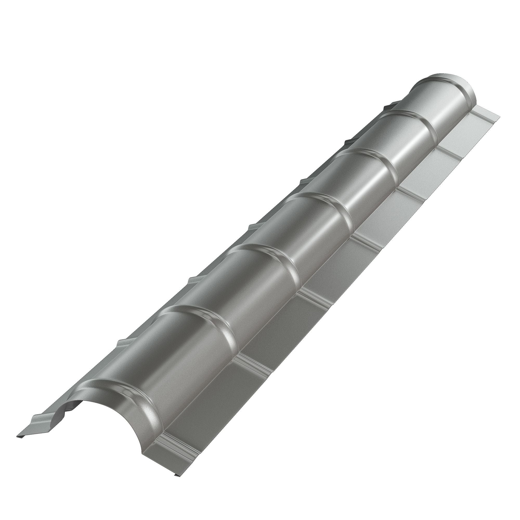 Coama mare Bilka, gri grafit mat, 0.50mm, metal