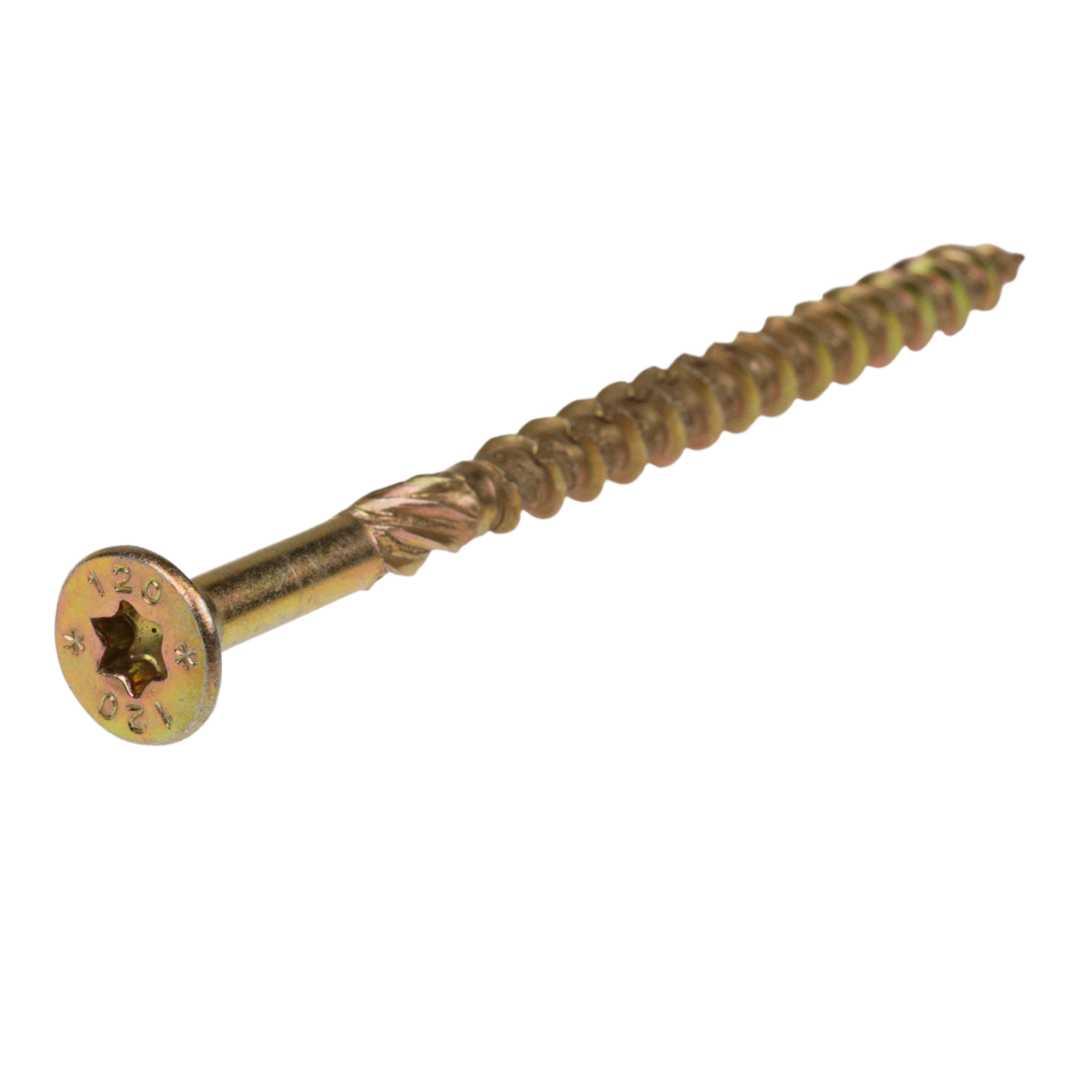 Surub lemn, cap inecat, otel zincat, 6 x 200 mm, vrac