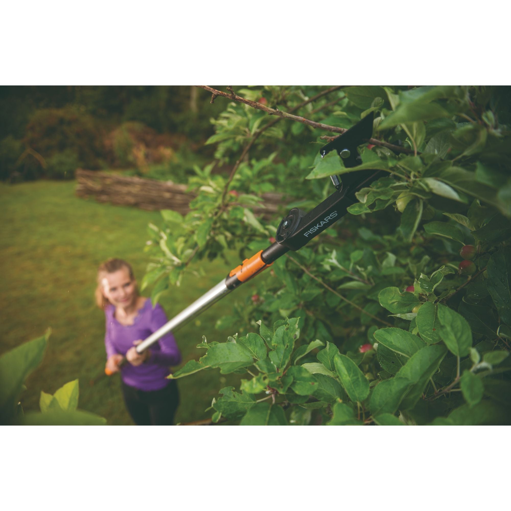 Foarfeca de gradina, Fiskars, pentru crengi, otel carbon, lungime 40 cm