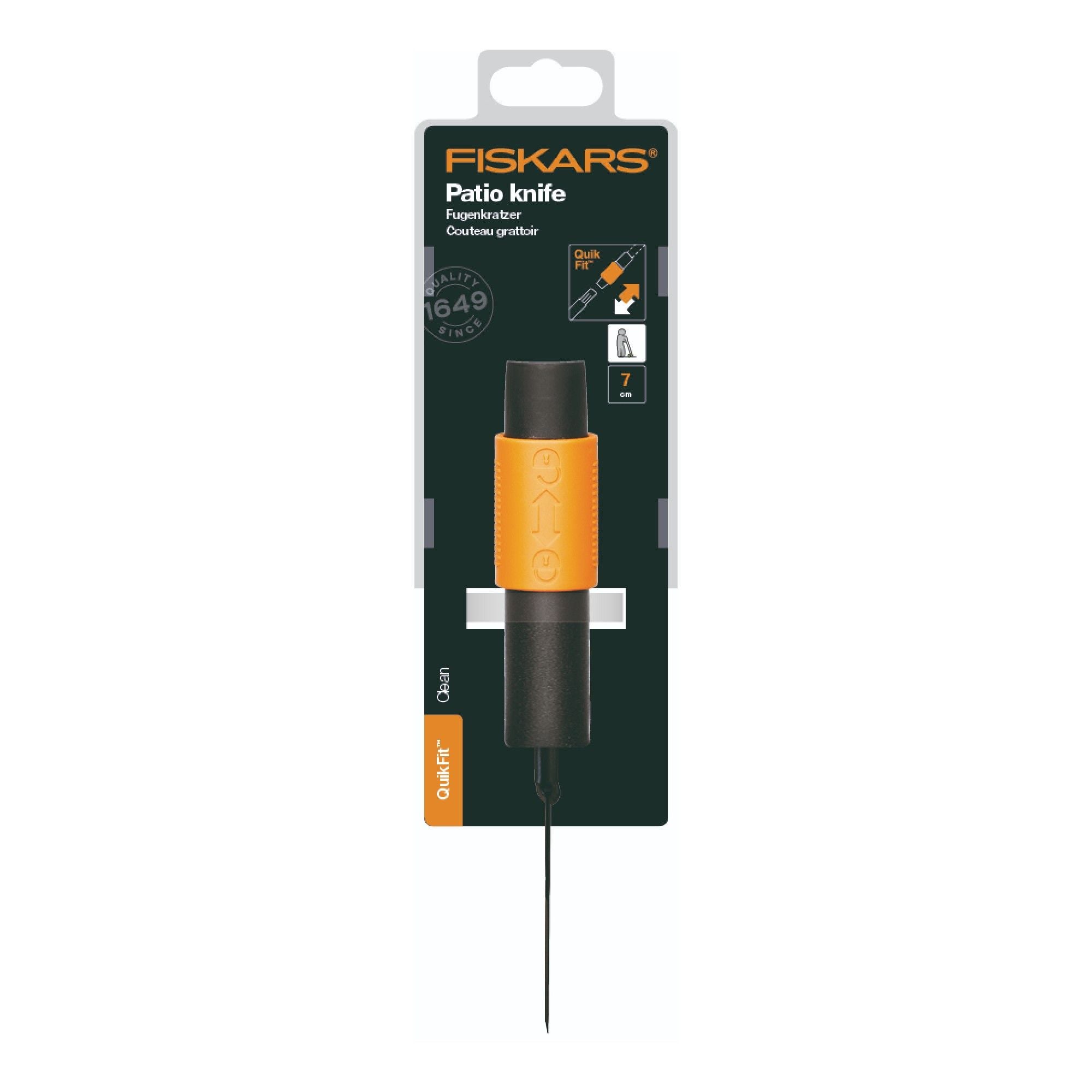 Cutit rosturi pentru pavele Fiskars, lungime 25 cm