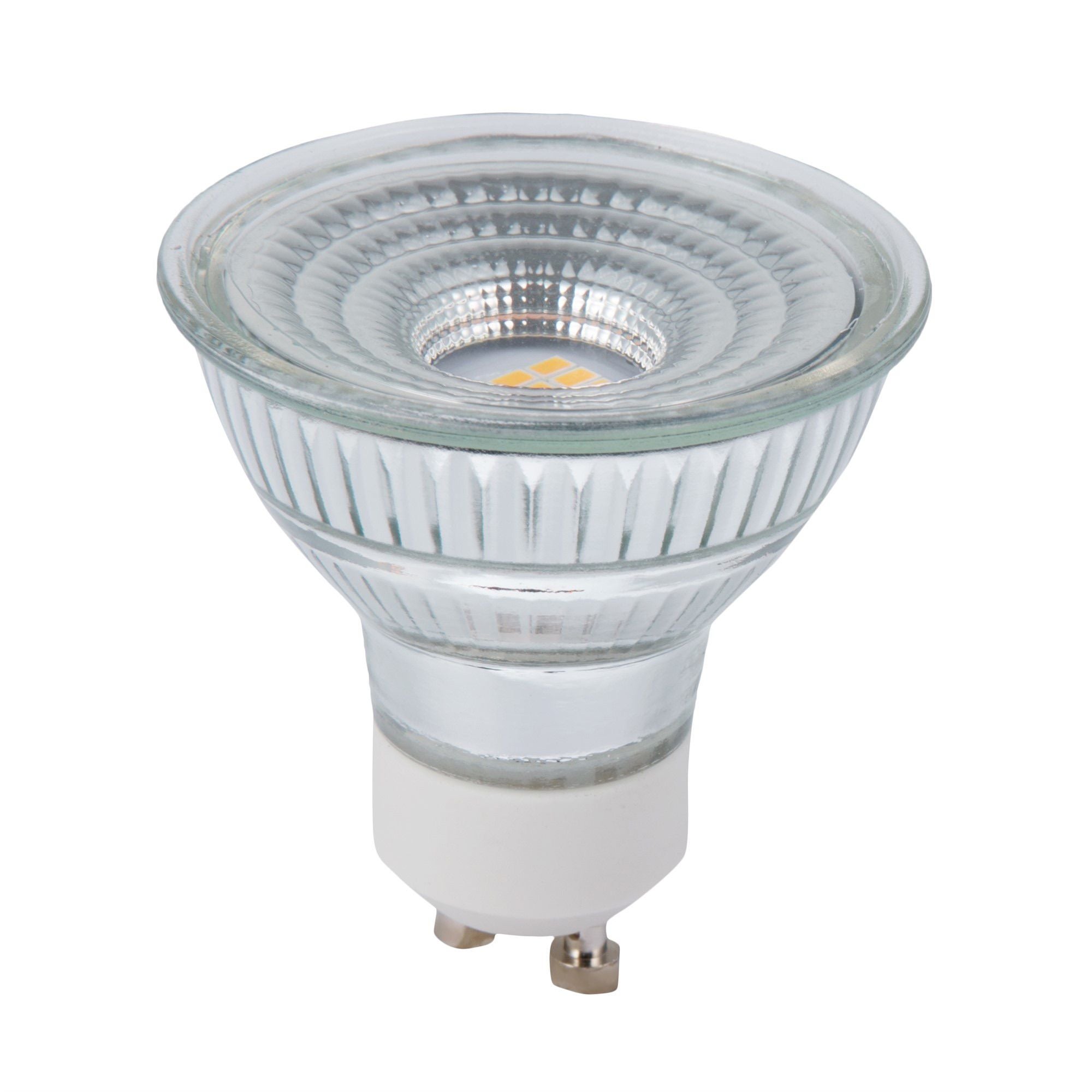 Bec LED Lexman, GU10, alb cald, 5.3 W, 460 lm, tip reflector