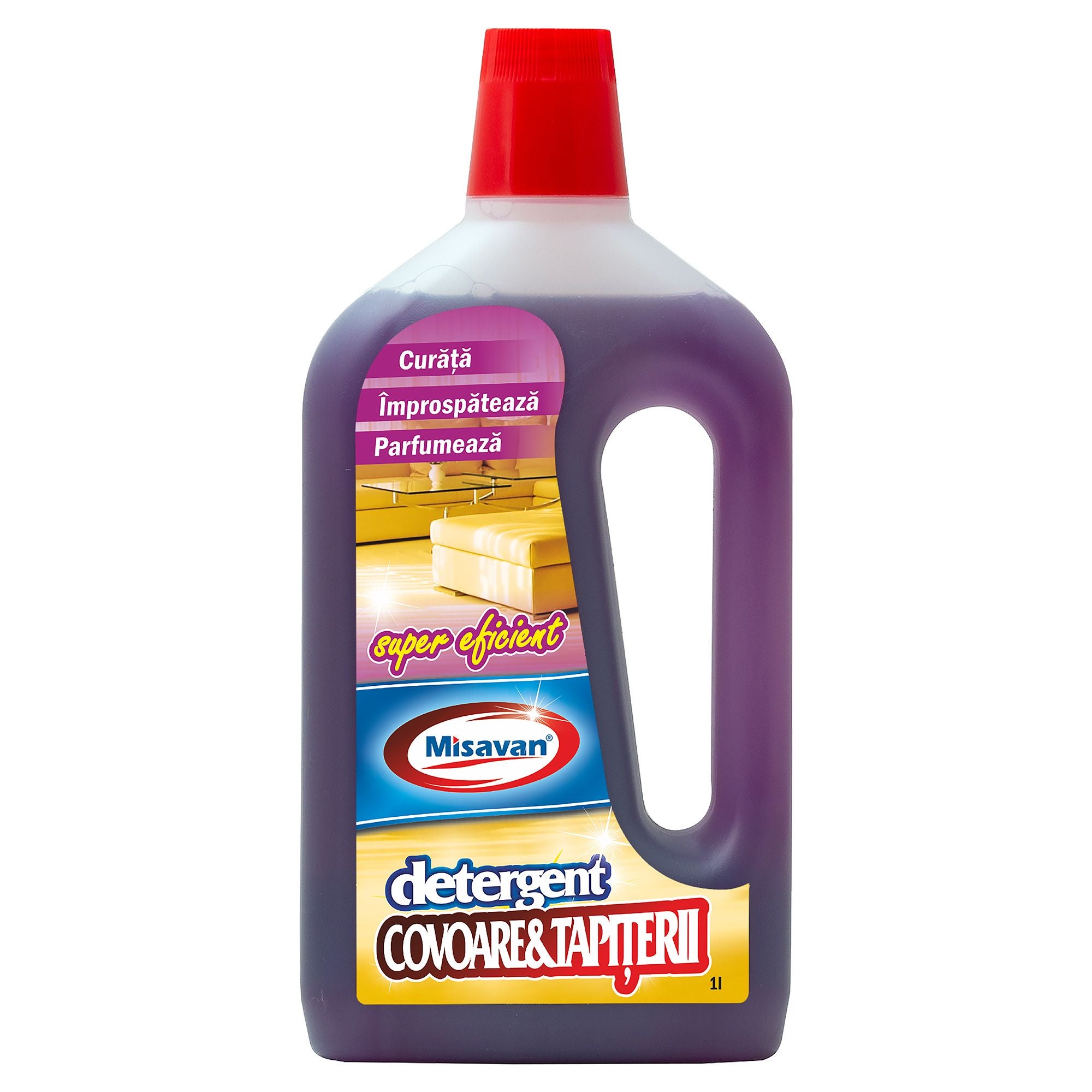 Sampon pentru curatarea covoarelor si a tapiteriilor, Misavan, 1 L