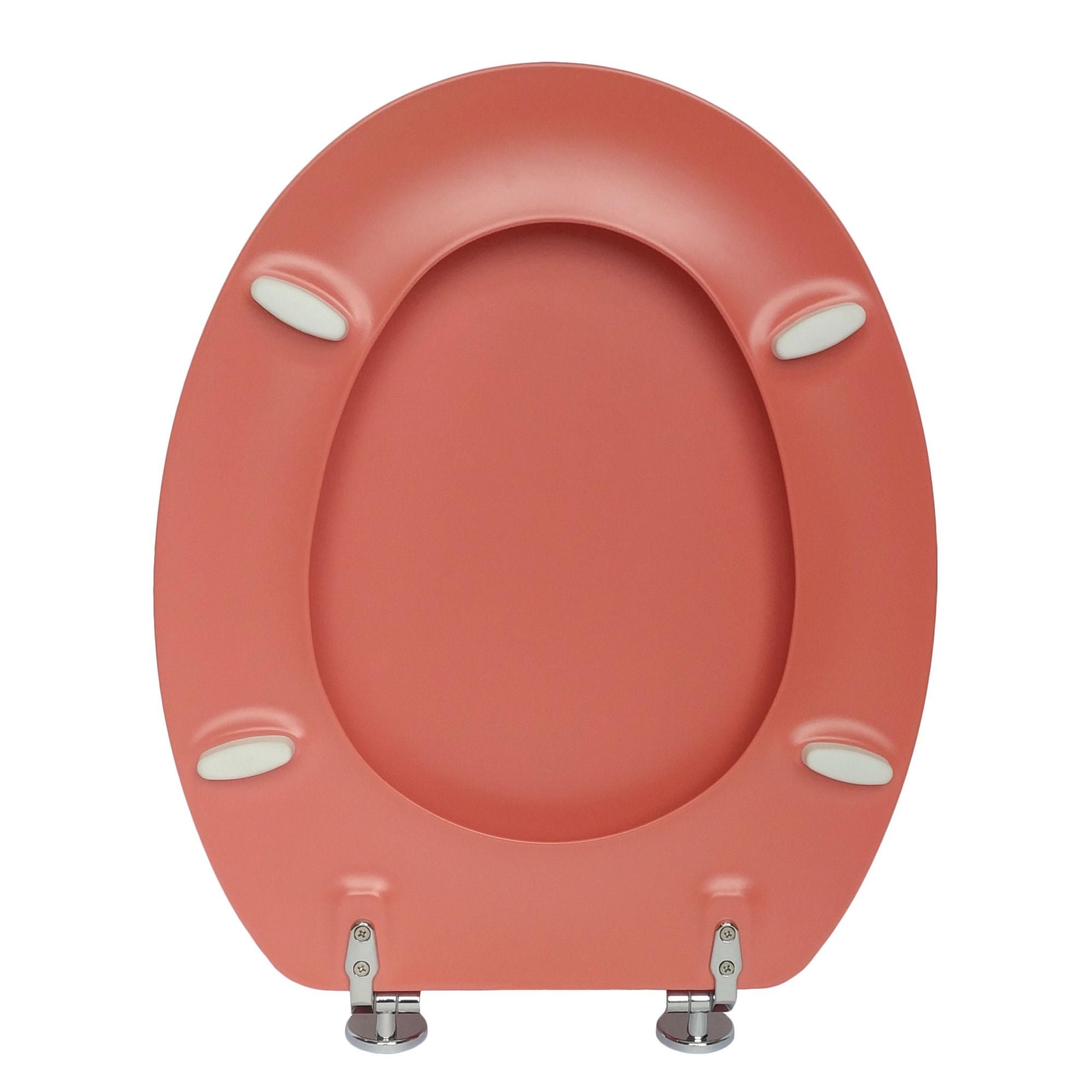 Capac WC MDF Sensea portocaliu