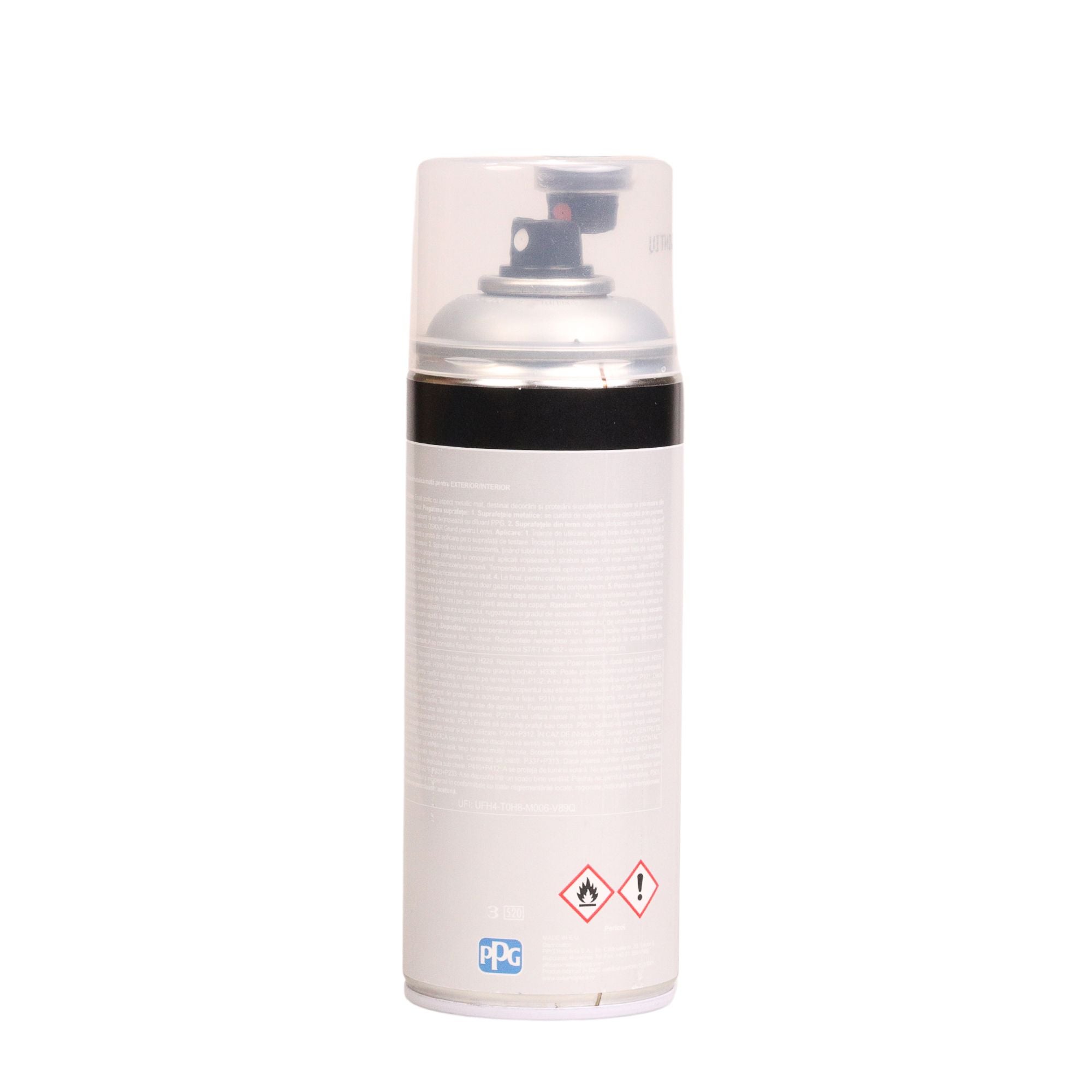 Vopsea spray Oskar Metallic Effect, argintiu, mat, 400 ml