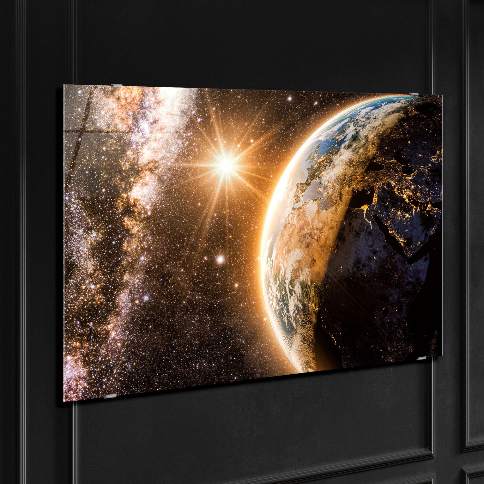 Tablou sticla Univers, 80 x 120 cm