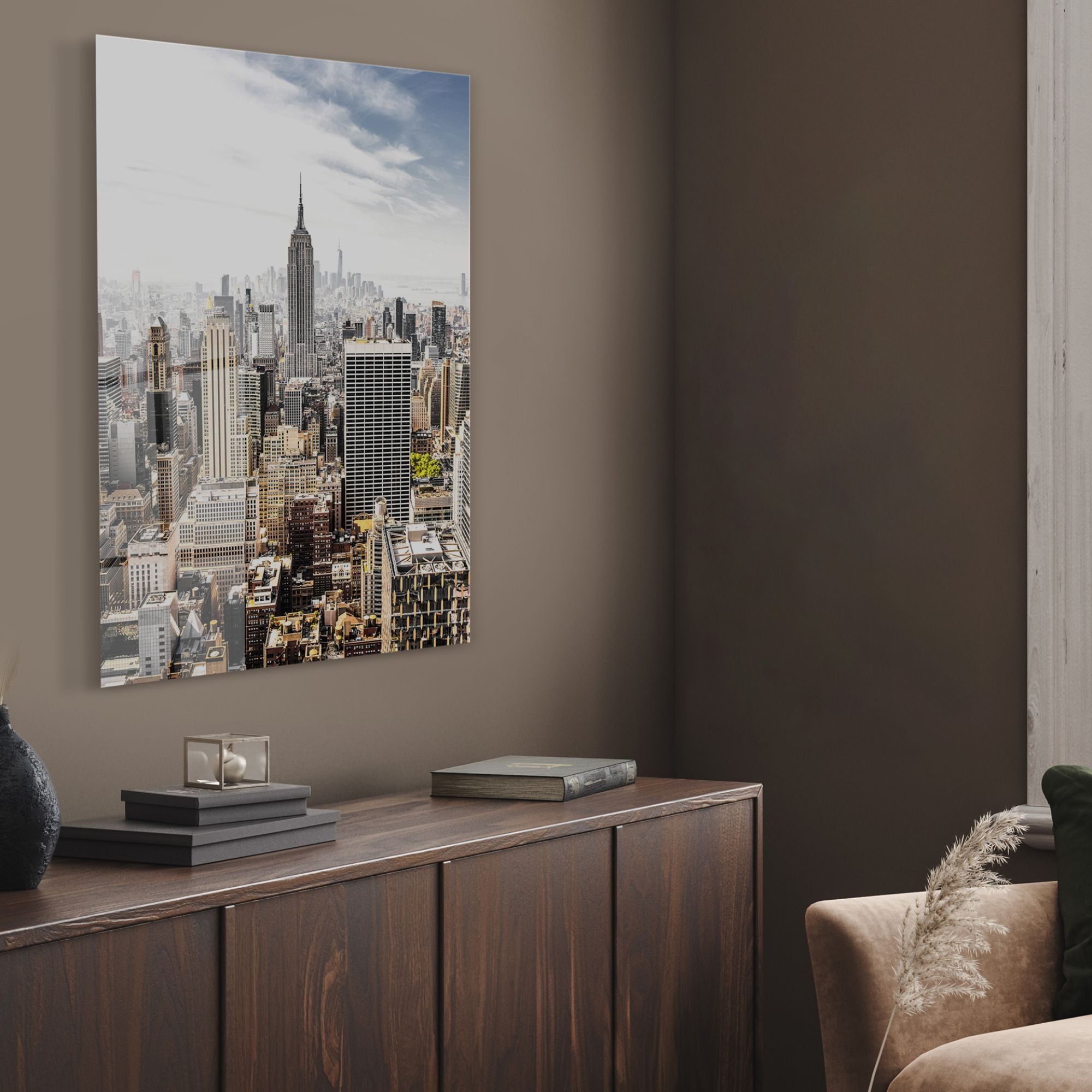 Tablou sticla Manhattan, 50 x 70 cm