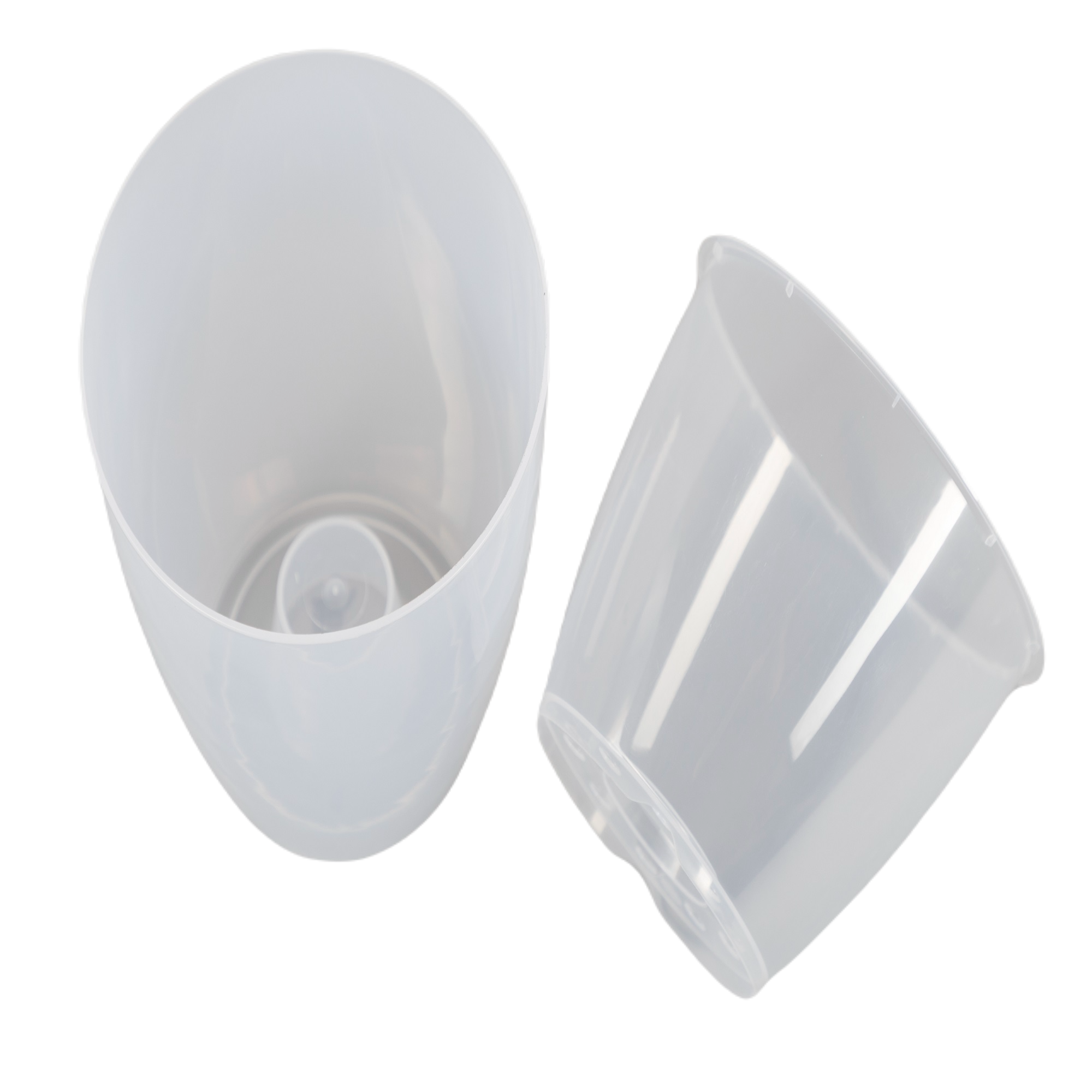 Ghiveci orhidee Miltonia, plastic, Ø 16 cm, transparent