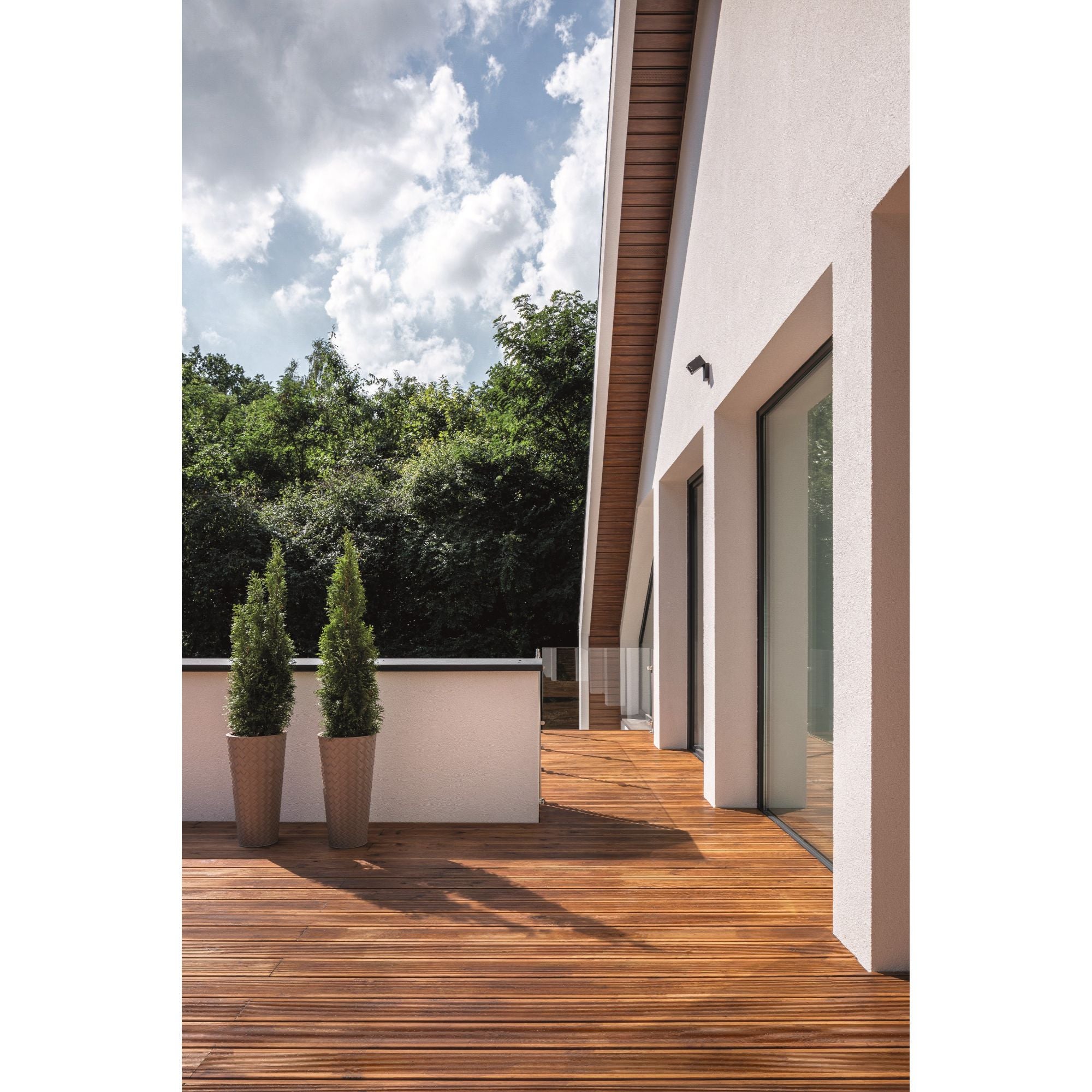 Dusumea terasa din pin, thermo, 2400 x 118 x 26 mm