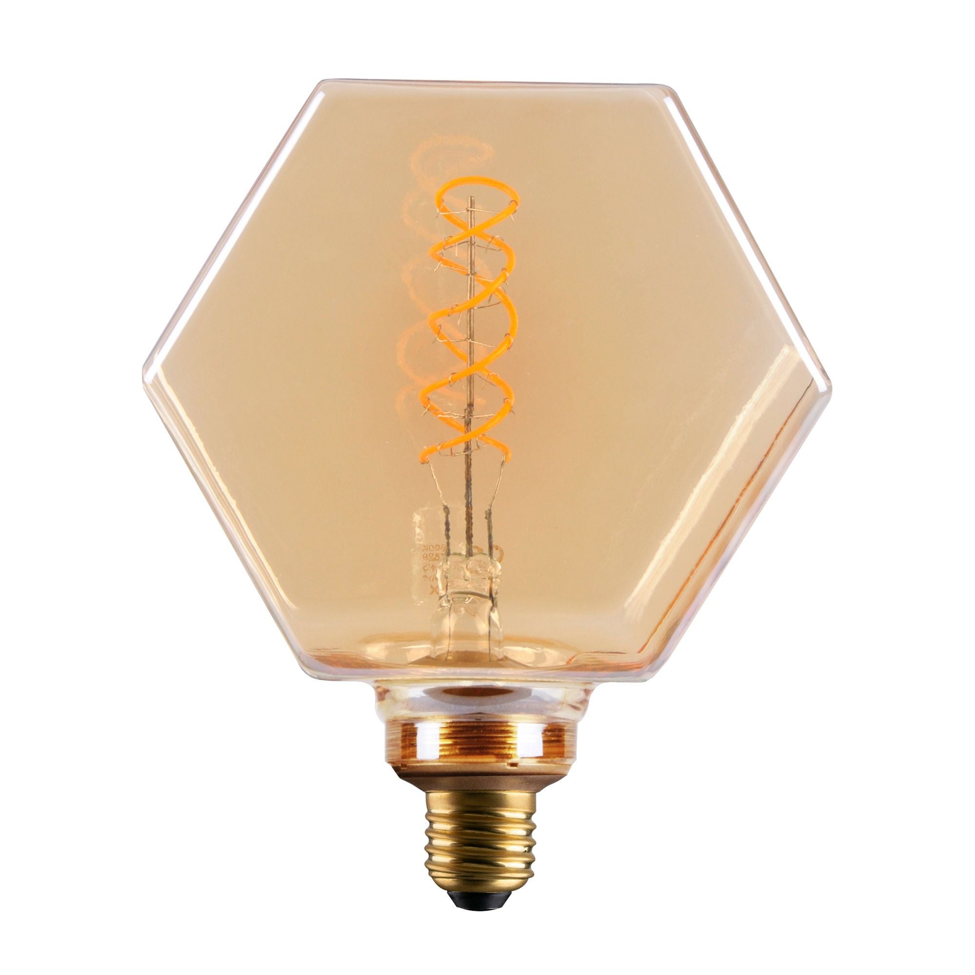 Bec LED decorativ E27, 4 W, 260 lumeni, LB160, Amber