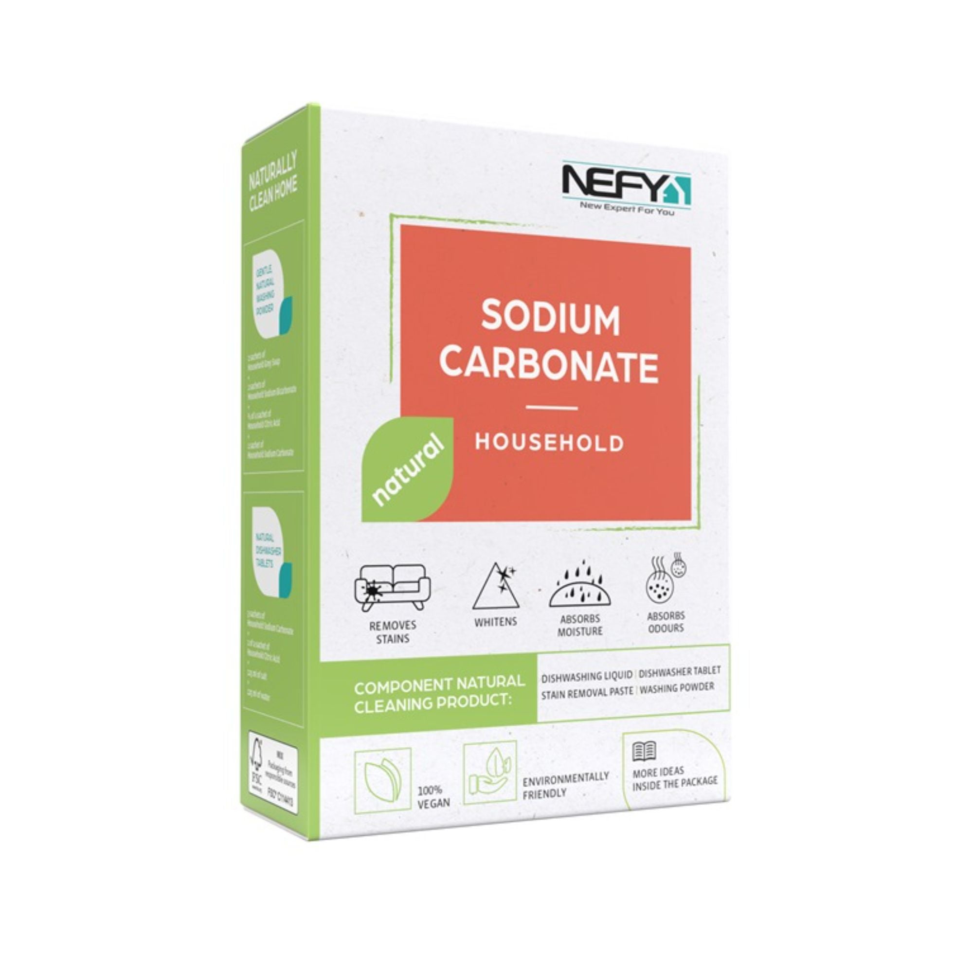 Carbonat de sodiu praf, pentru curatare multisuprafete si absorbtie ...