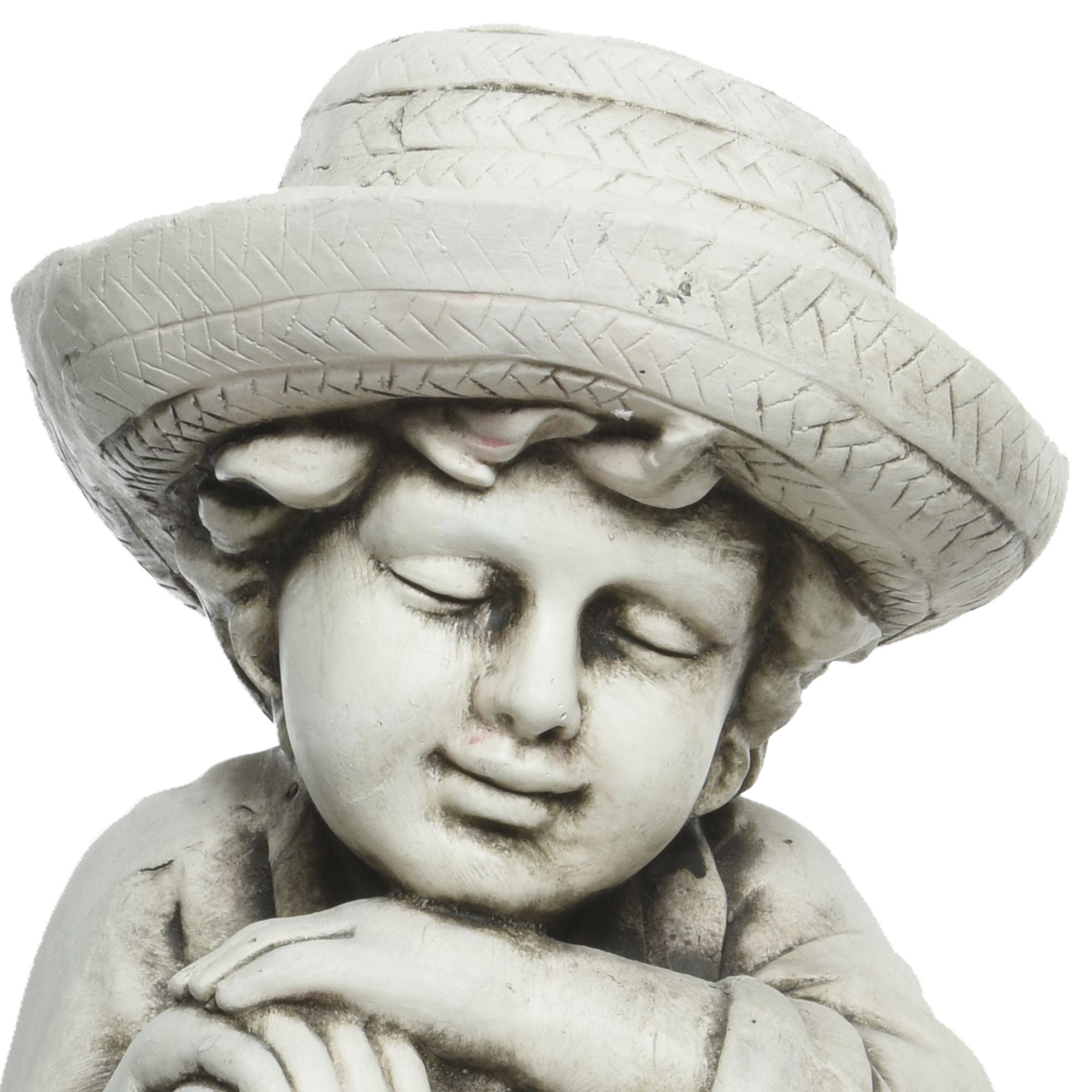 Statueta decorativa gradina, model baiat, H 67 cm