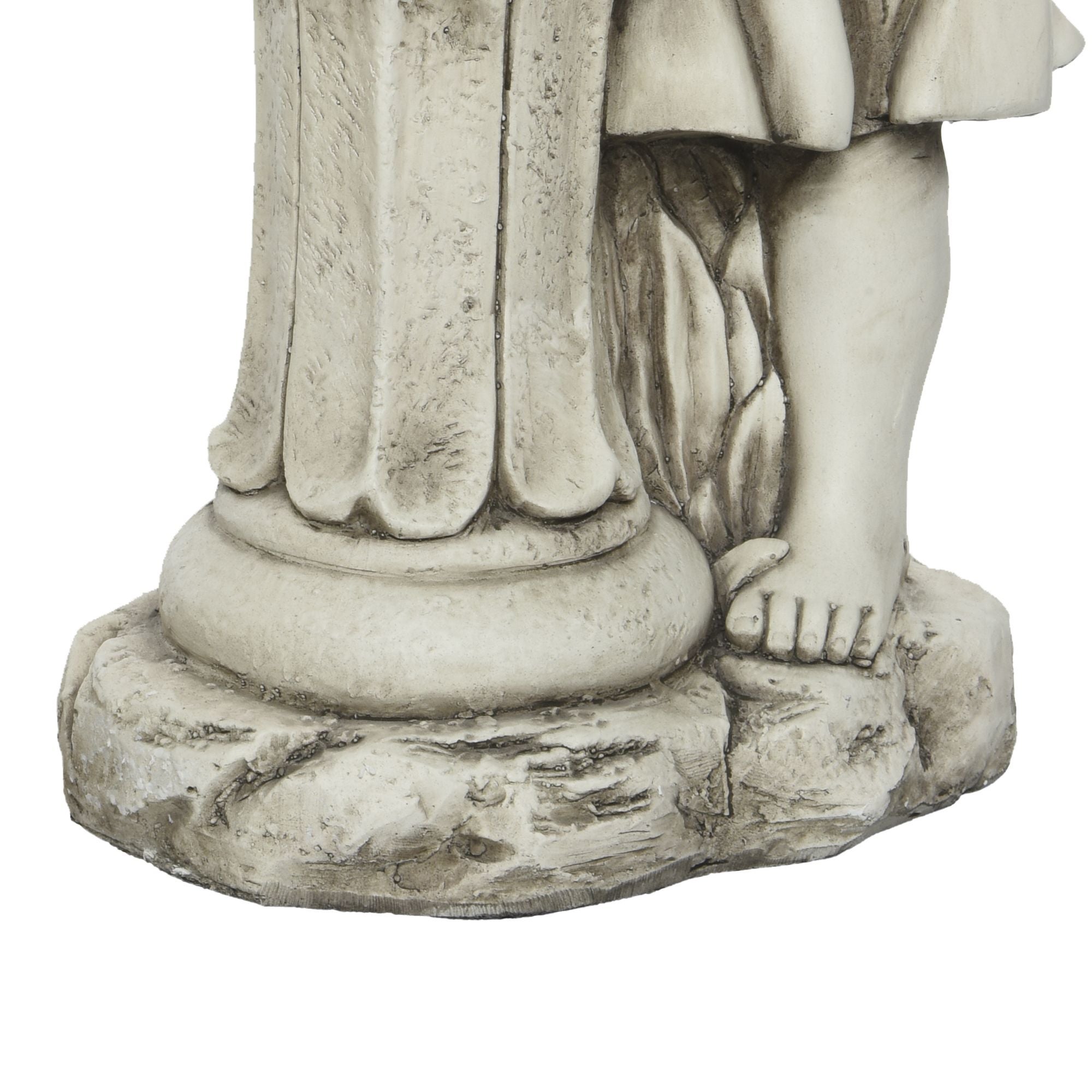 Statueta decorativa gradina, model fata, H 62 cm