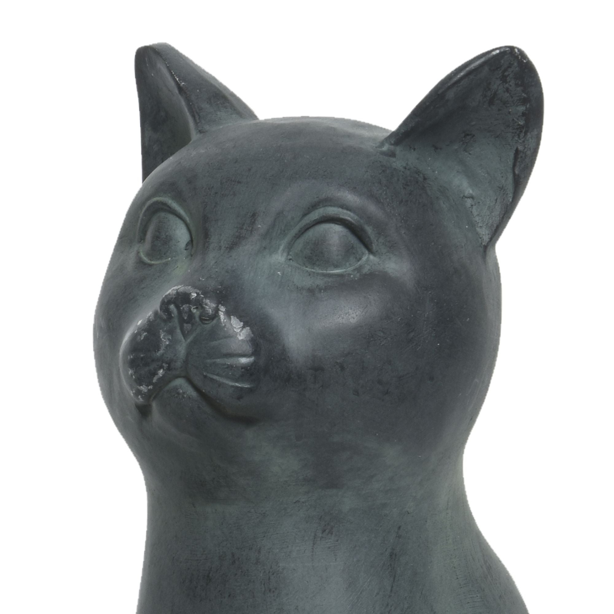 Statueta decorativa gradina, model pisica, H 26.5 cm
