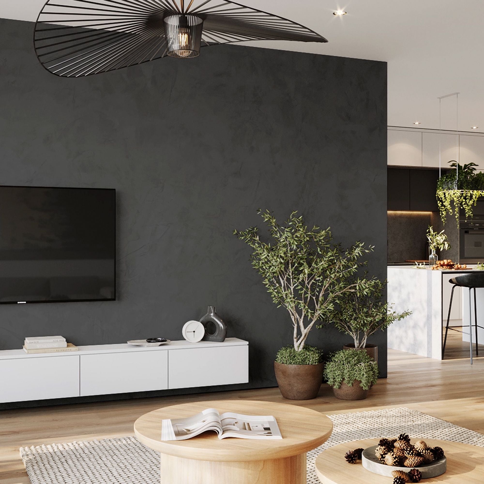 Vopsea decorativa Jeger, efect Stiuk Mat 5, Granito, 2 L