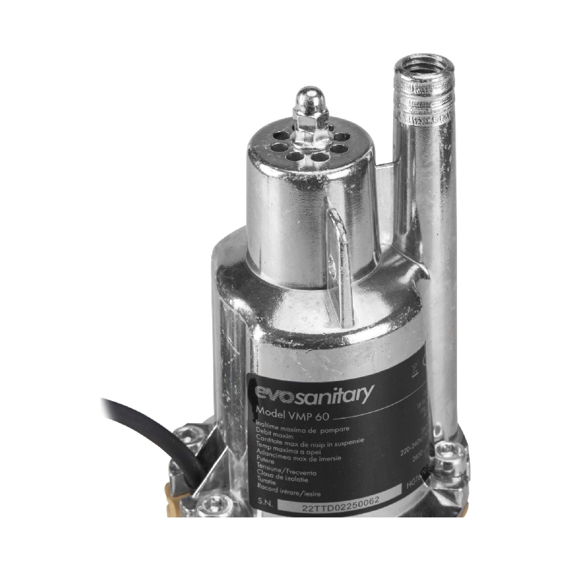 Pompa submersibila apa curata, 280 W, 1080 L/h, H max 60 m