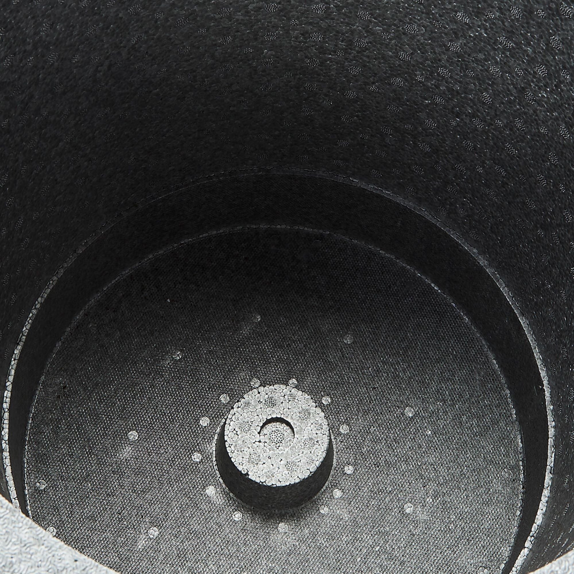 Ghiveci flori IQ inalt, polipropilena, Ø 48 cm, negru