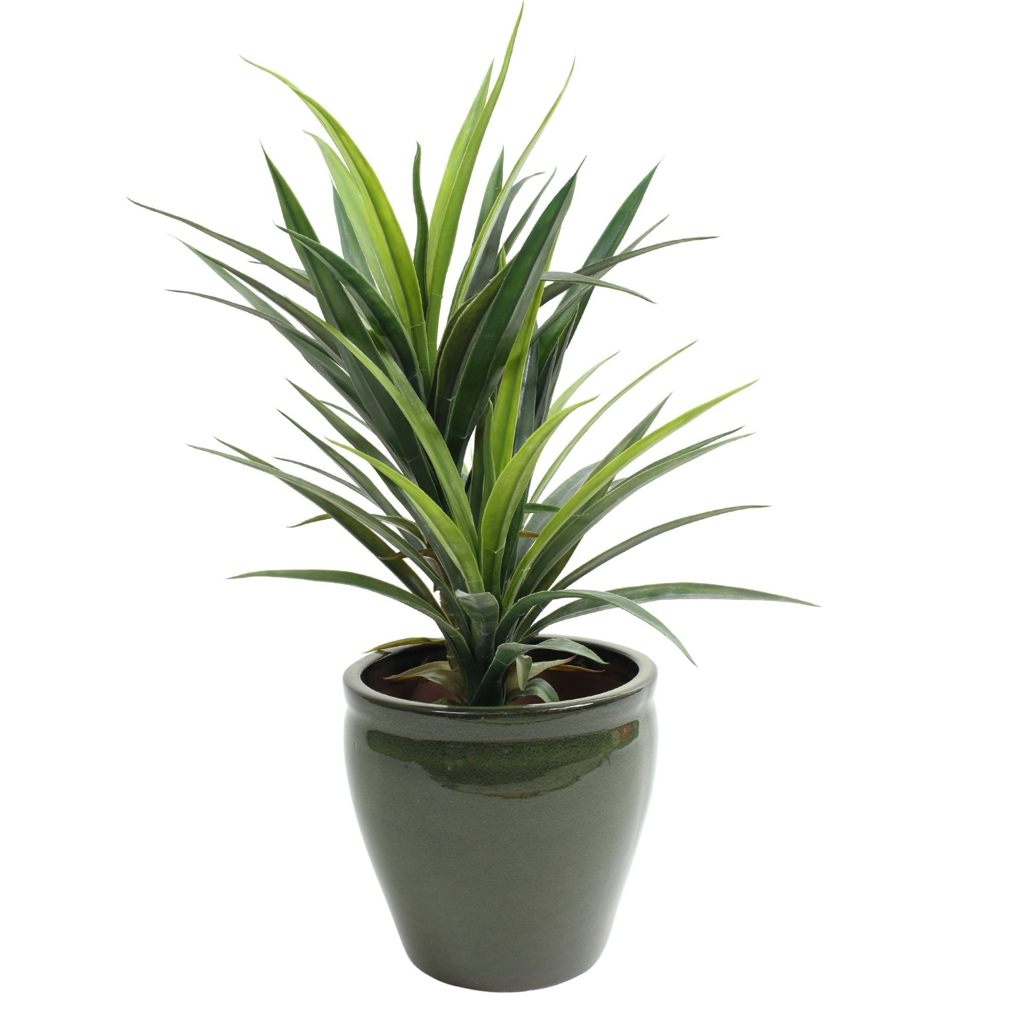 Ghiveci flori MTC, ceramica, Ø 26 cm, verde