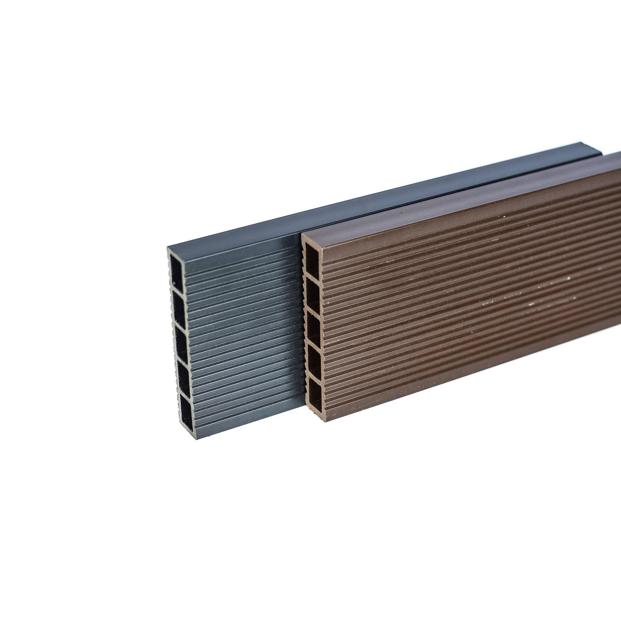 Scandura WPC pentru gard, 2000 x 120 x 24 mm, wenge mat