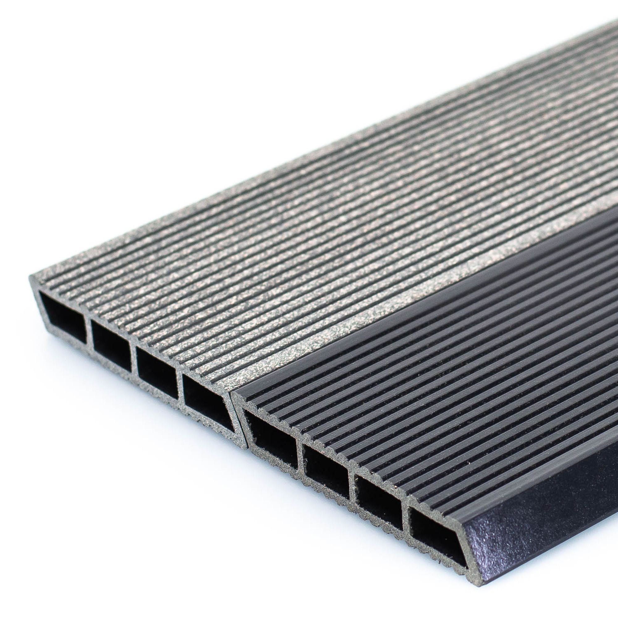 Scandura WPC pentru gard, 2000 x 110 x 20 mm, gri