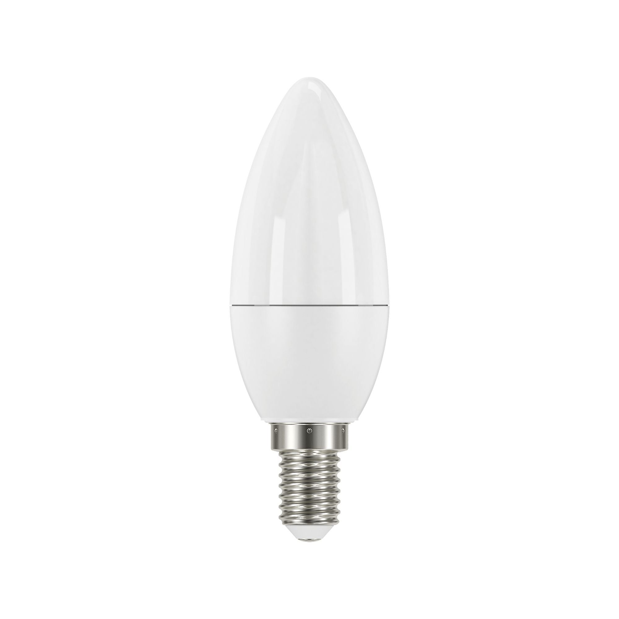 Bec LED E14, C37, 4.2 W, 470 lm, lumina neutra