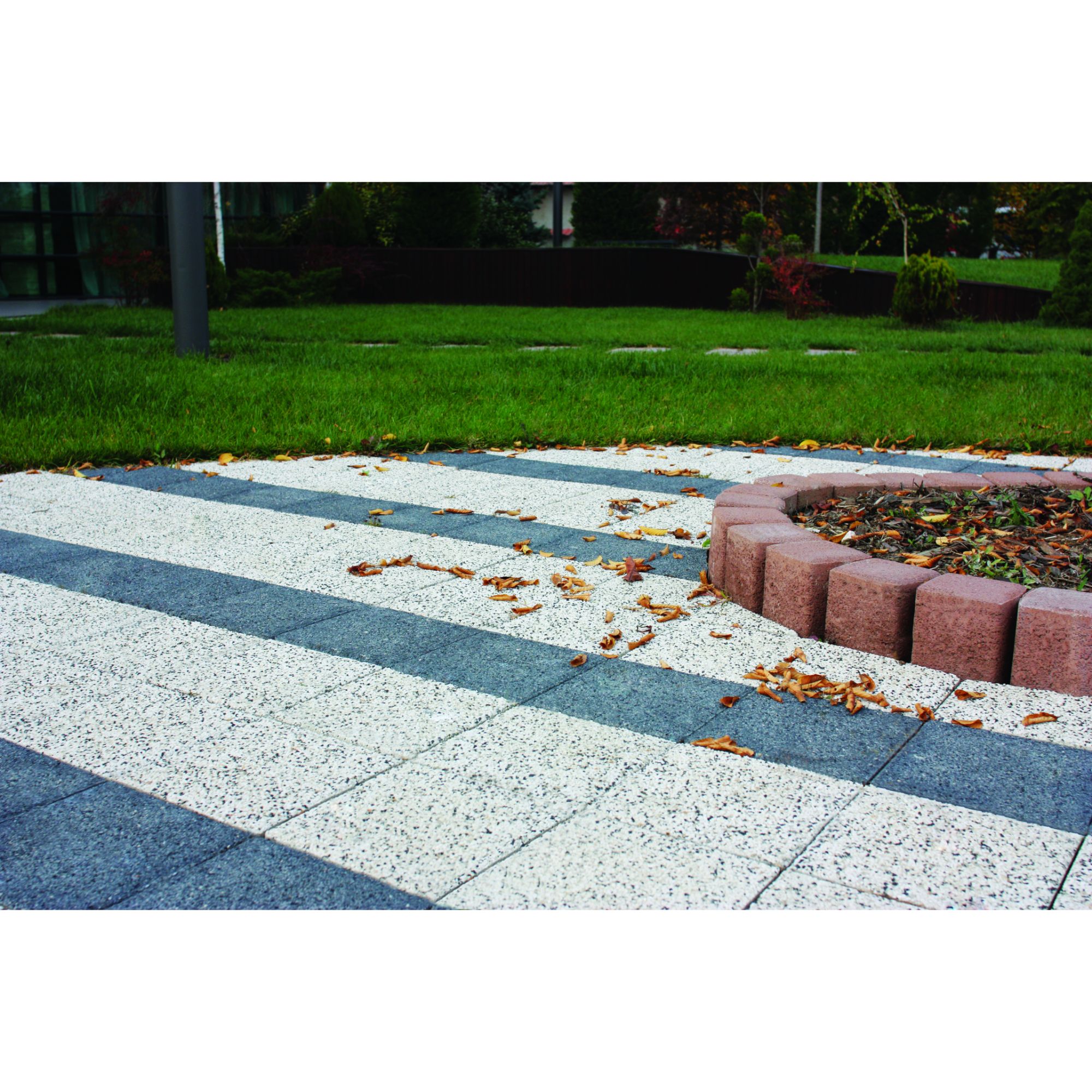 Pavaj beton La linia, 200 x 100 x 60 mm, granit deschis