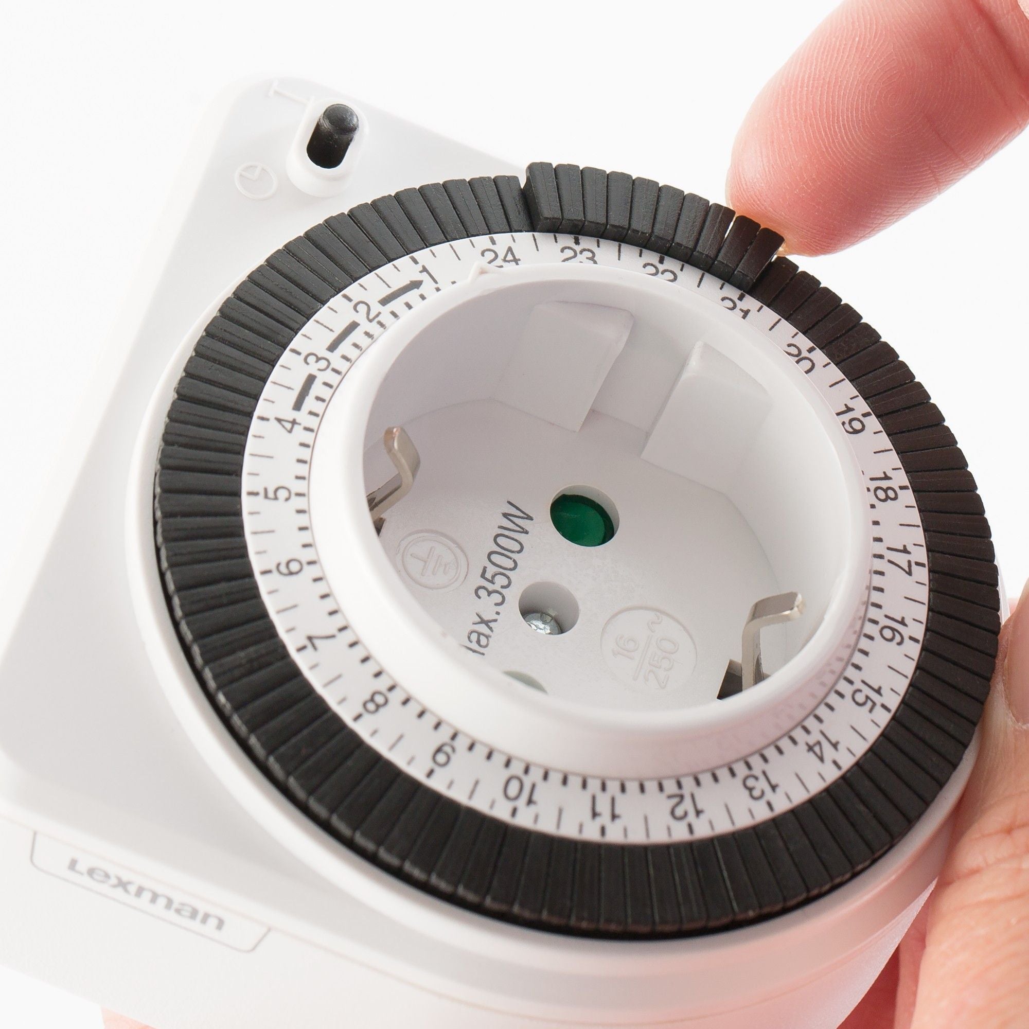 Priza programabila Lexman, mecanica, 3500W